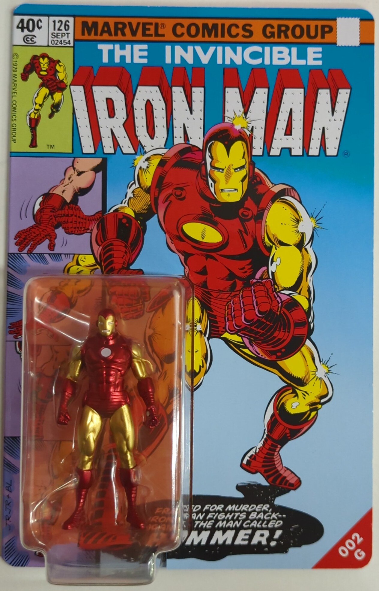 TOYSAPIENS PocketCover/MarvelComic #002G IRONMAN(MARK 4)Cover G | まんだらけ Mandarake