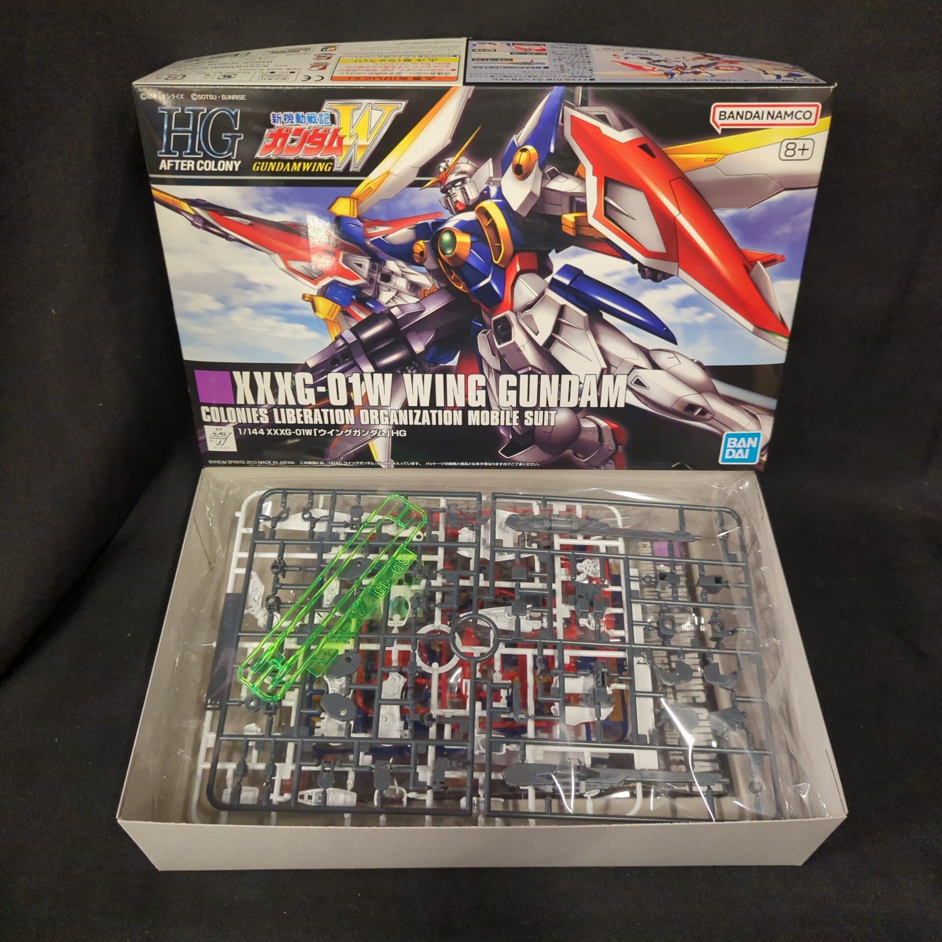 BANDAI SPIRITS HG AFTER COLONY 1/144 バンダイナムコ版 ウイングガンダム +8表記 162 | まんだらけ Mandarake