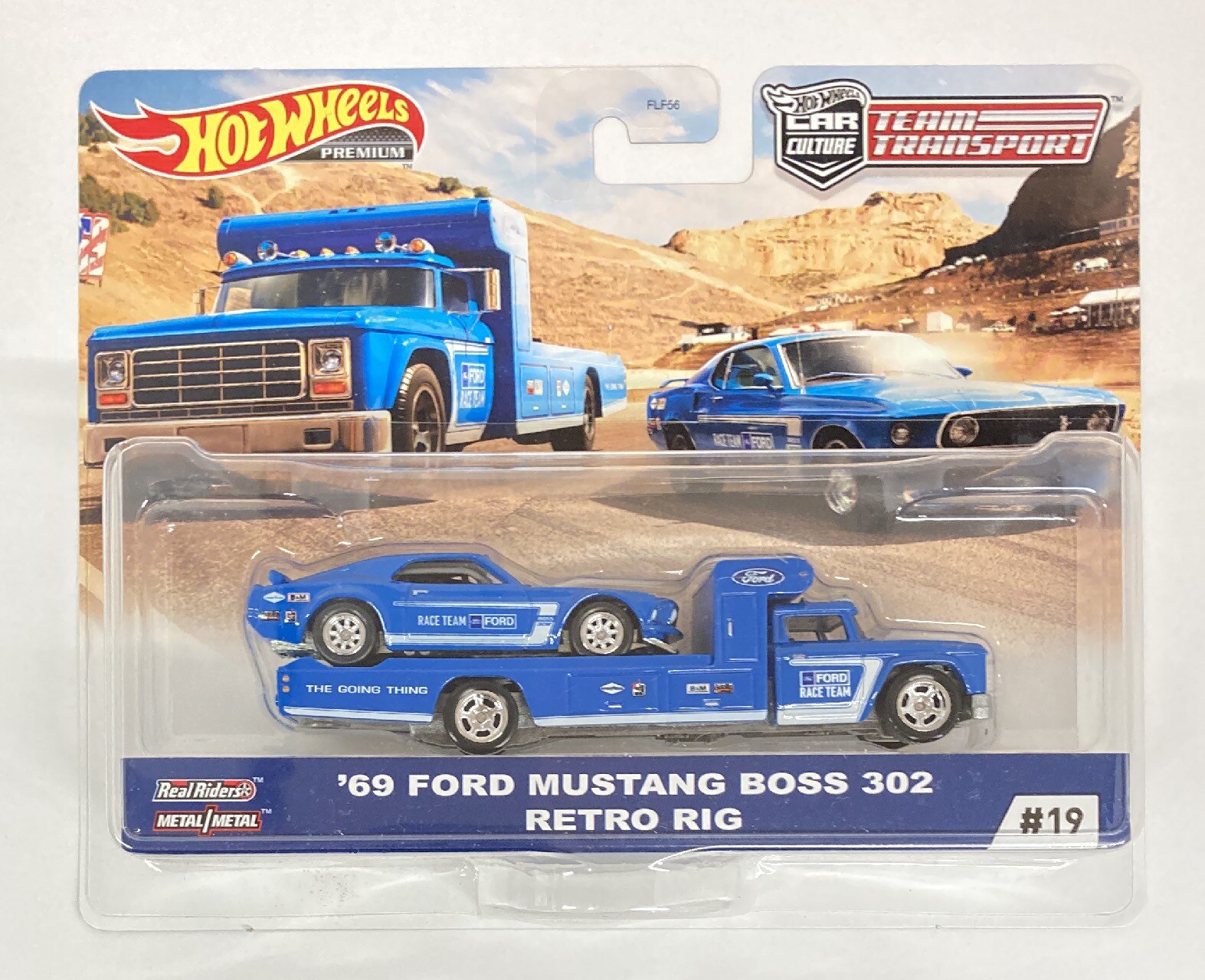 MATTEL HOTWHEELS TEAM TRANSPORT GJT38 '69 FORD MUSTANG BOSS 302 RETRO RIG #19 | まんだらけ Mandarake