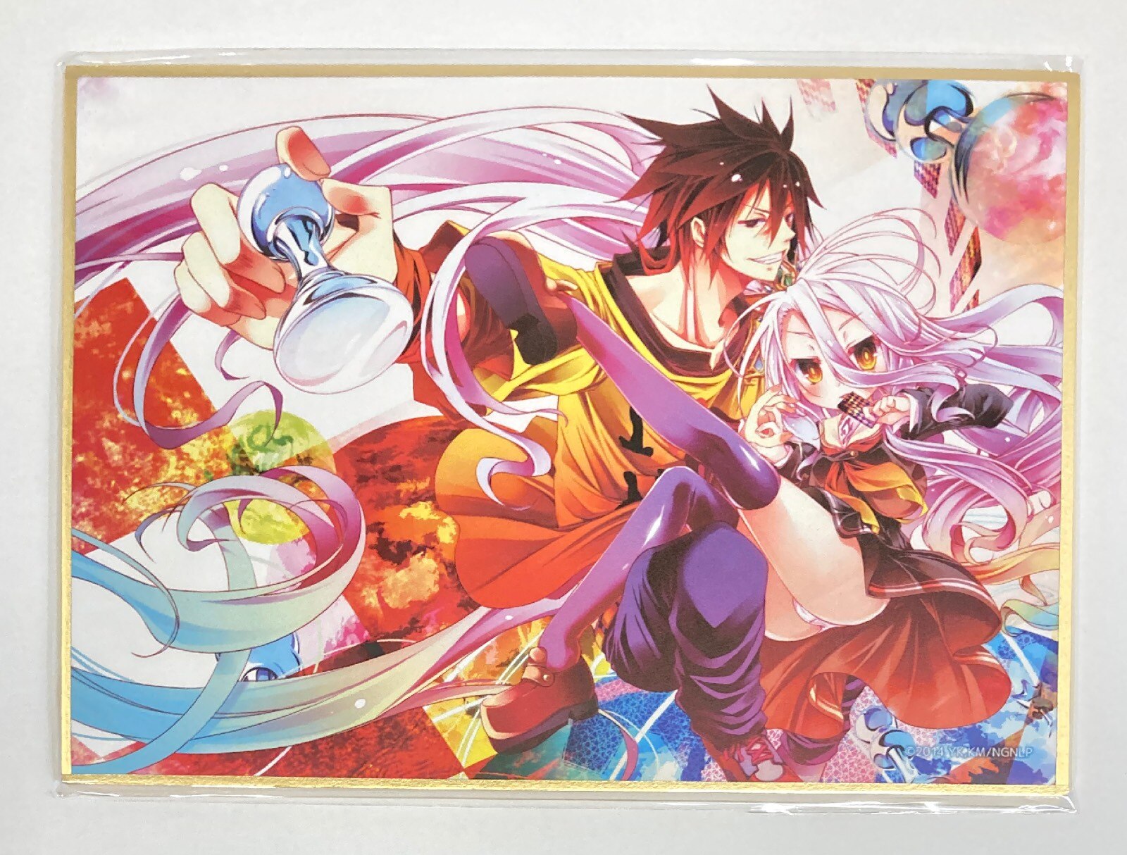 KADOKAWA くじ引き堂 ノーゲーム・ノーライフ TVアニメ10周年記念くじ C-11賞 ver.III 色紙 | まんだらけ Mandarake