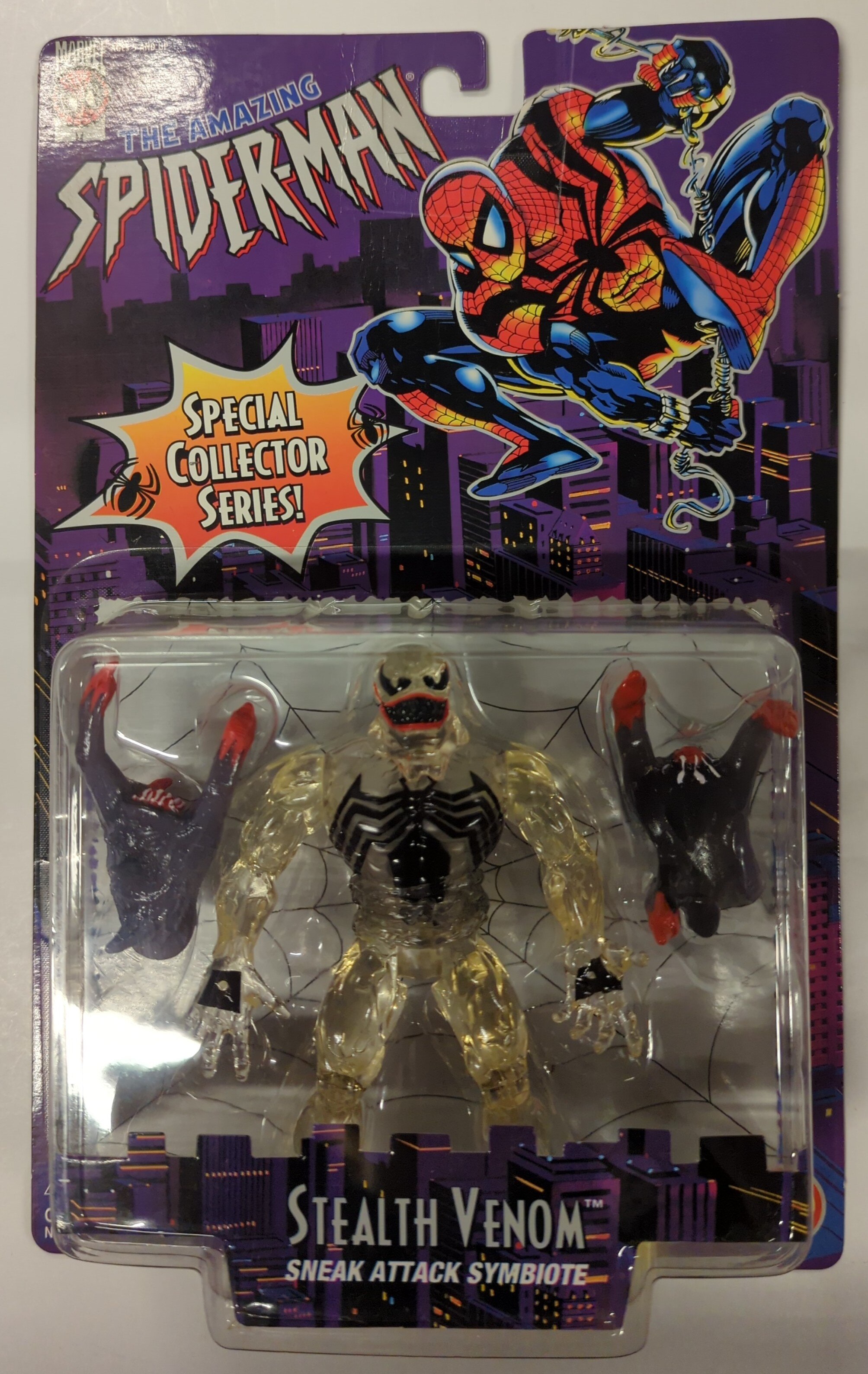 TOYBIZ SPECIAL COLLECTOR SERIES THE AMAZING SPIDER MAN STEALTH VENOM (本体 / クリア) 5インチ | まんだらけ ...