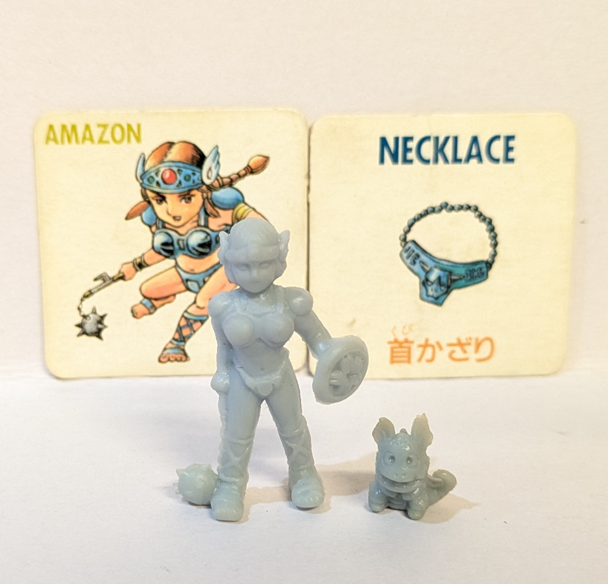 ロッテ ネクロスの要塞 第1弾キャラクター アマゾン AMAZON 水色 | まんだらけ Mandarake