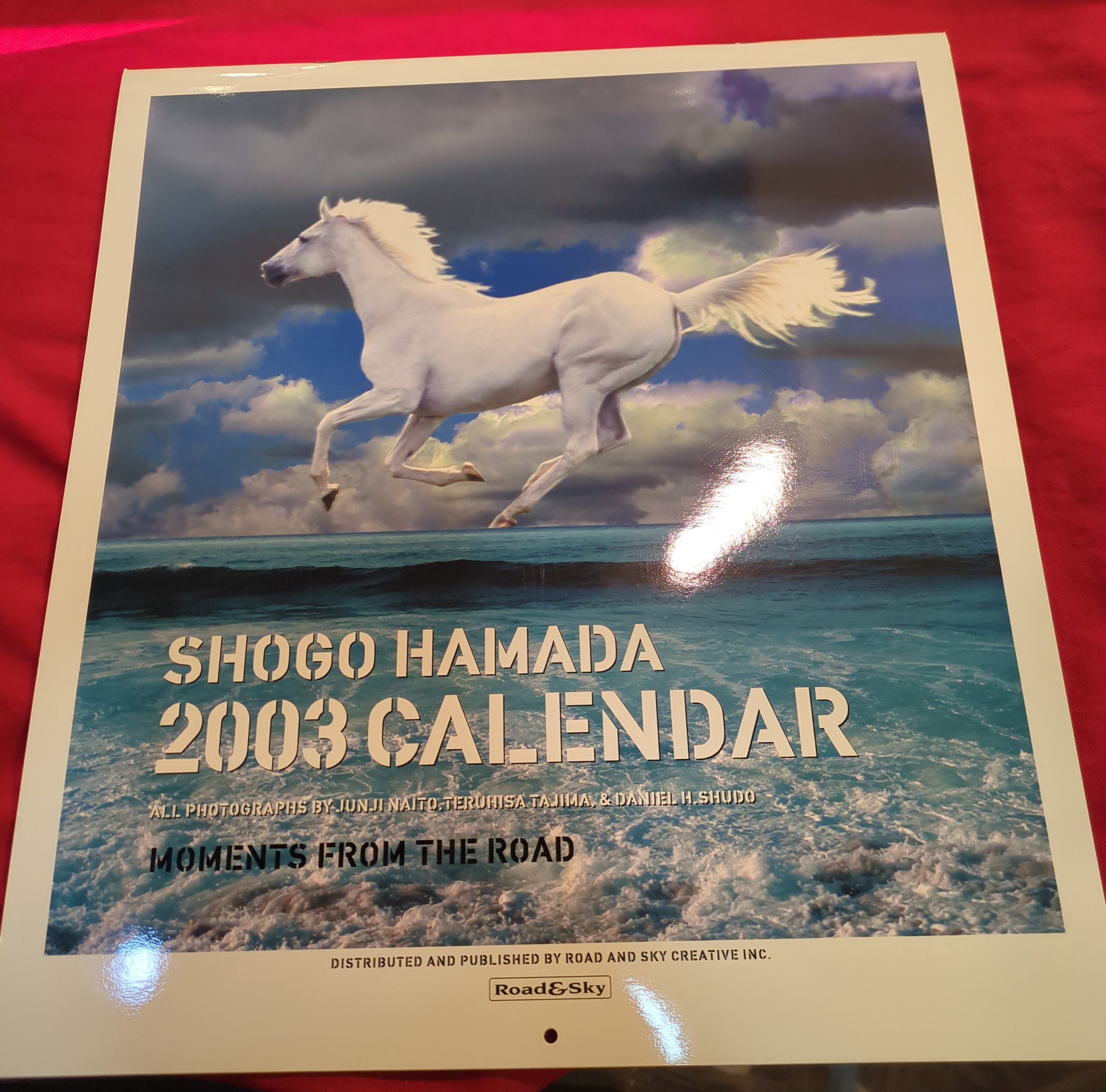 浜田省吾 MOMOENTS FROM THE ROAD SHOGO HAMADA 2003 CALENDAR | まんだらけ Mandarake