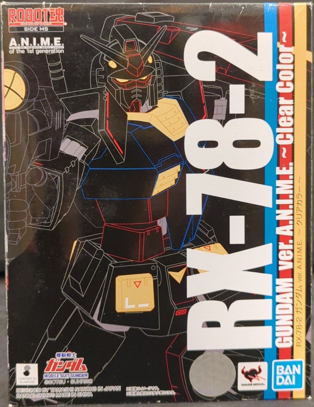 バンダイ ROBOT魂 RX-78-2 ガンダム ver.A.N.I.M.E. クリアカラー | まんだらけ Mandarake