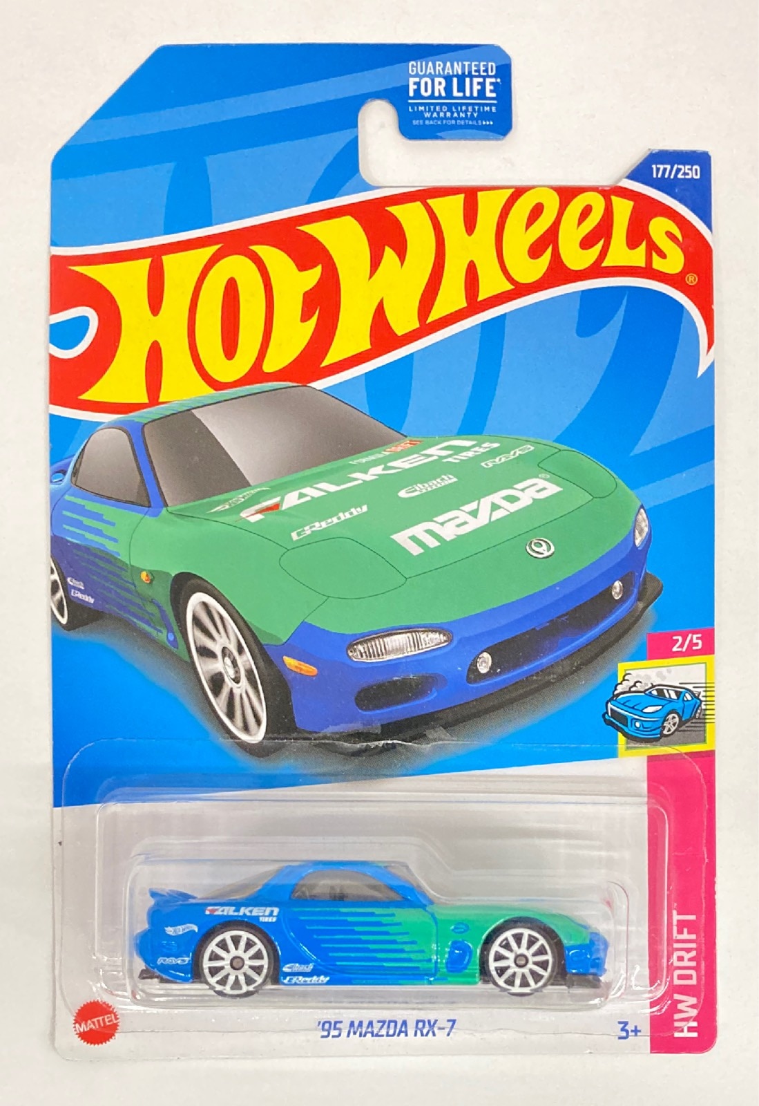 MATTEL HW DRIFT 2/5 HOTWHEELS '95 MAZDA RX-7 177/250 | まんだらけ Mandarake