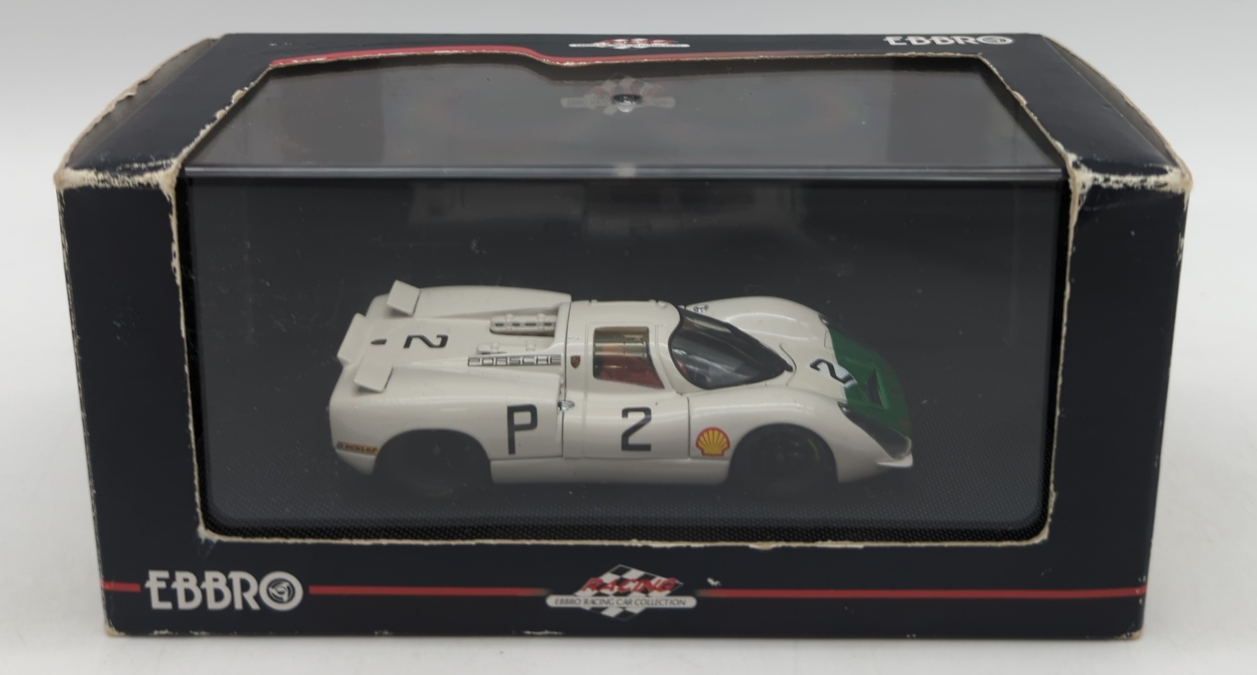 エムエムピー 1/43 EBBRO Porsche 908 Short Tail Nurburgring 1968 #2 White/Green 738 | まんだらけ Mandarake