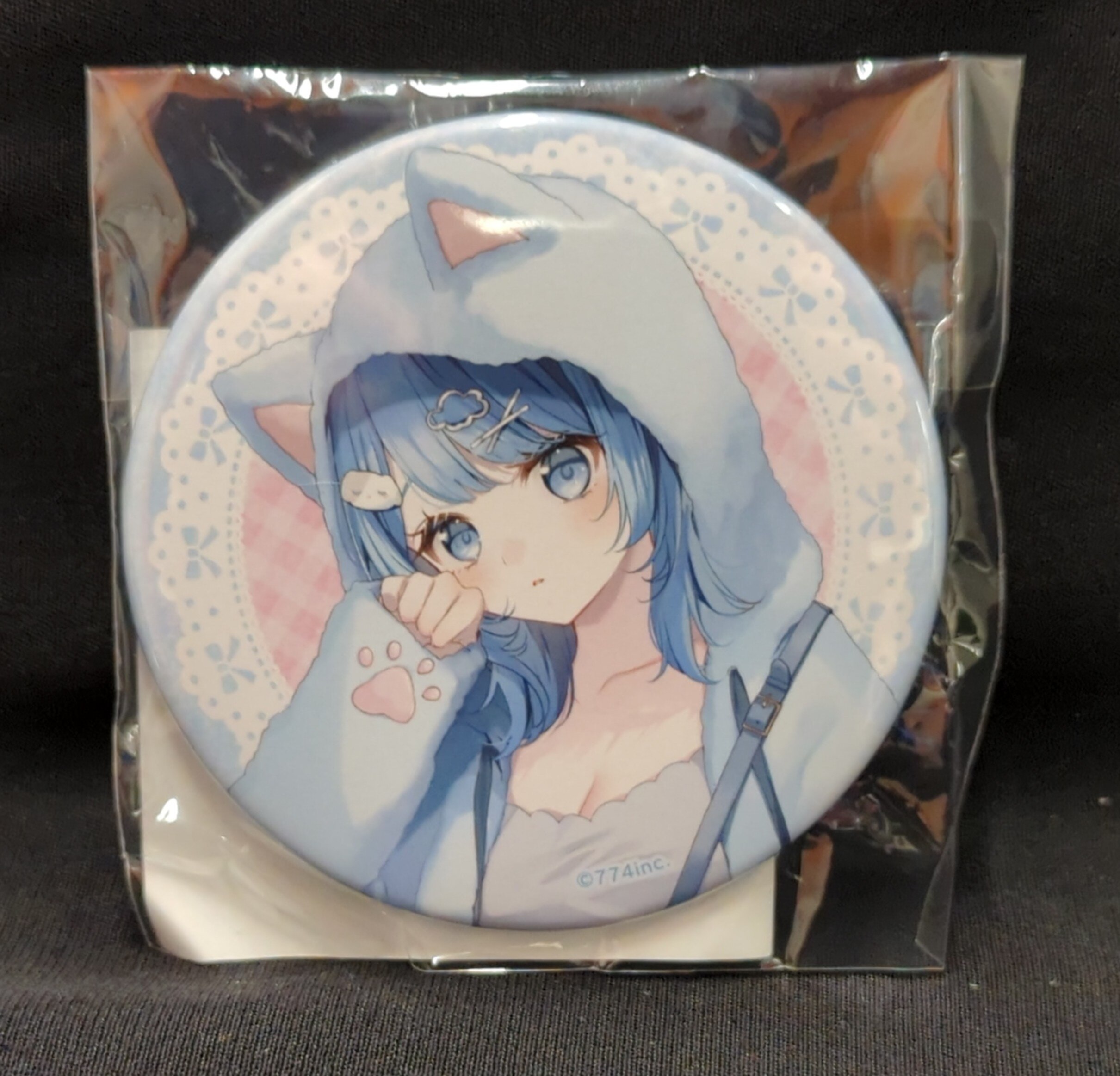 フクヤ ななしいんく 缶バッジ~Good night. Fluffy girls~ 774inc./GiGO限定 宗谷いちか(等身) | まんだらけ Mandarake