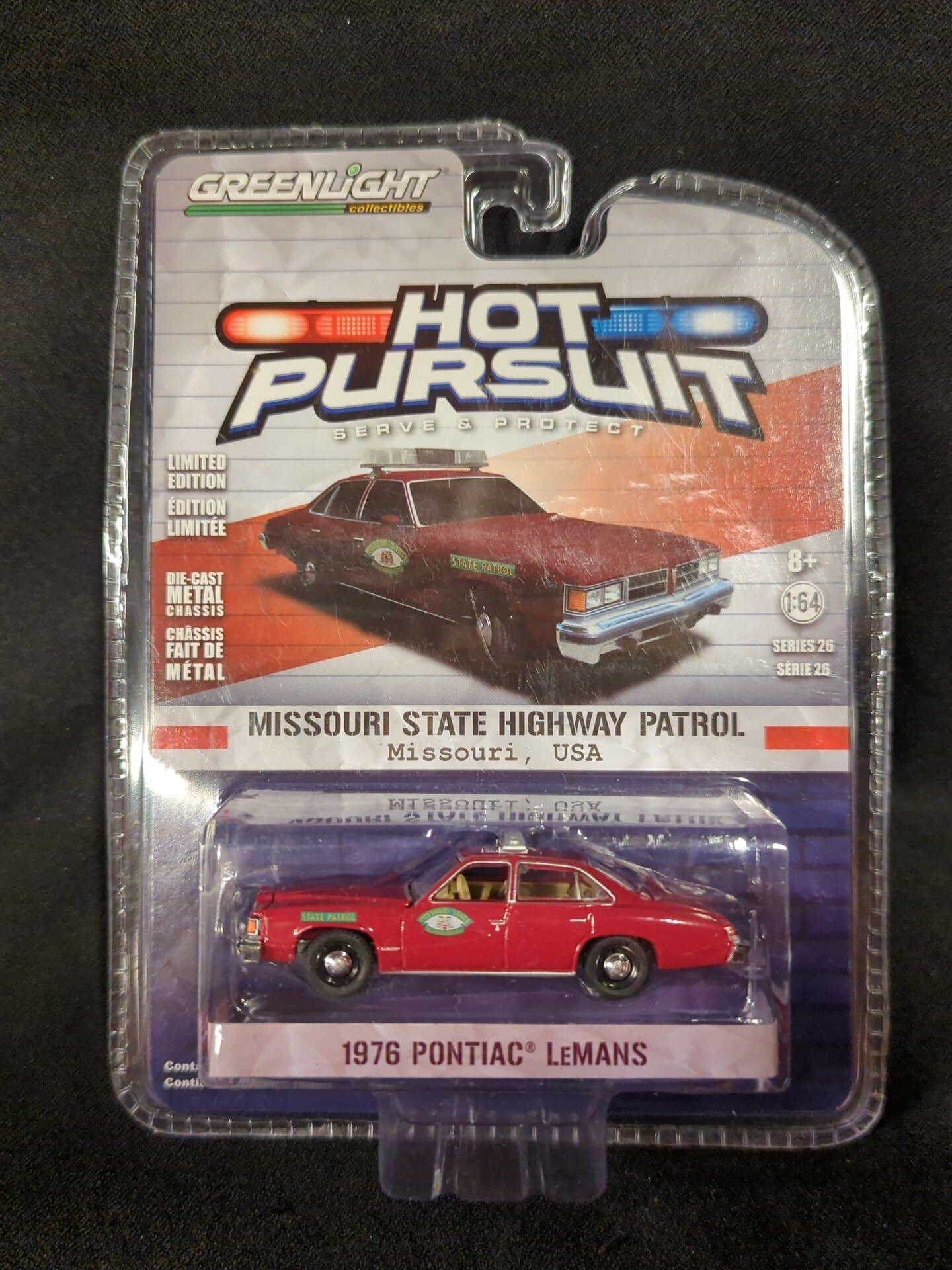 GREENLIGHT 1/64Hot Pursuit - Series 26 1976 PONTIAC LEMANS 42830B | まんだらけ Mandarake