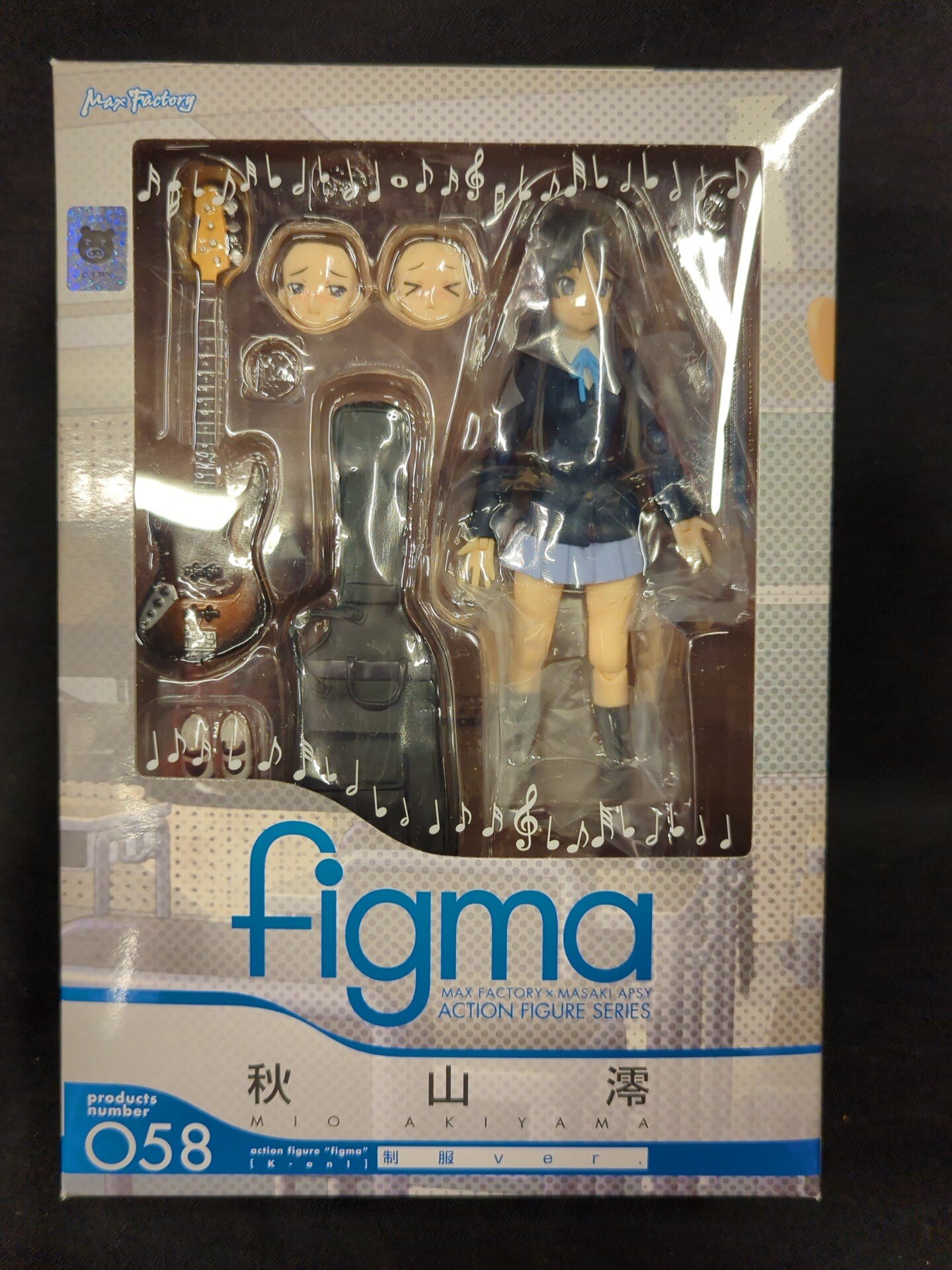MAXFACTORY figma けいおん! 秋山澪 制服 ver 58 | まんだらけ Mandarake