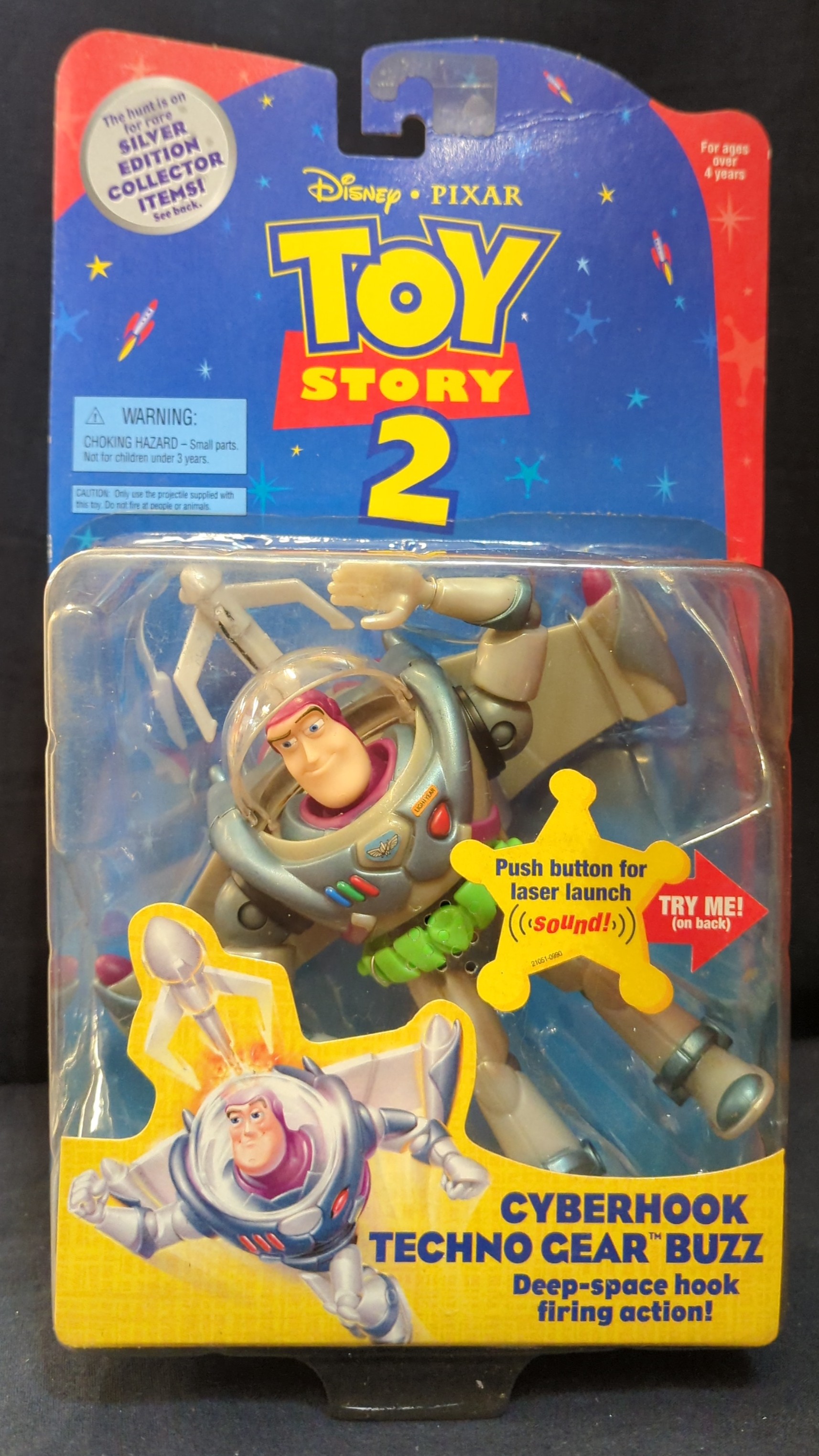 MATTEL TOY STORY 2 CYBERHOOK TECHNO GEAR BUZZ | まんだらけ Mandarake