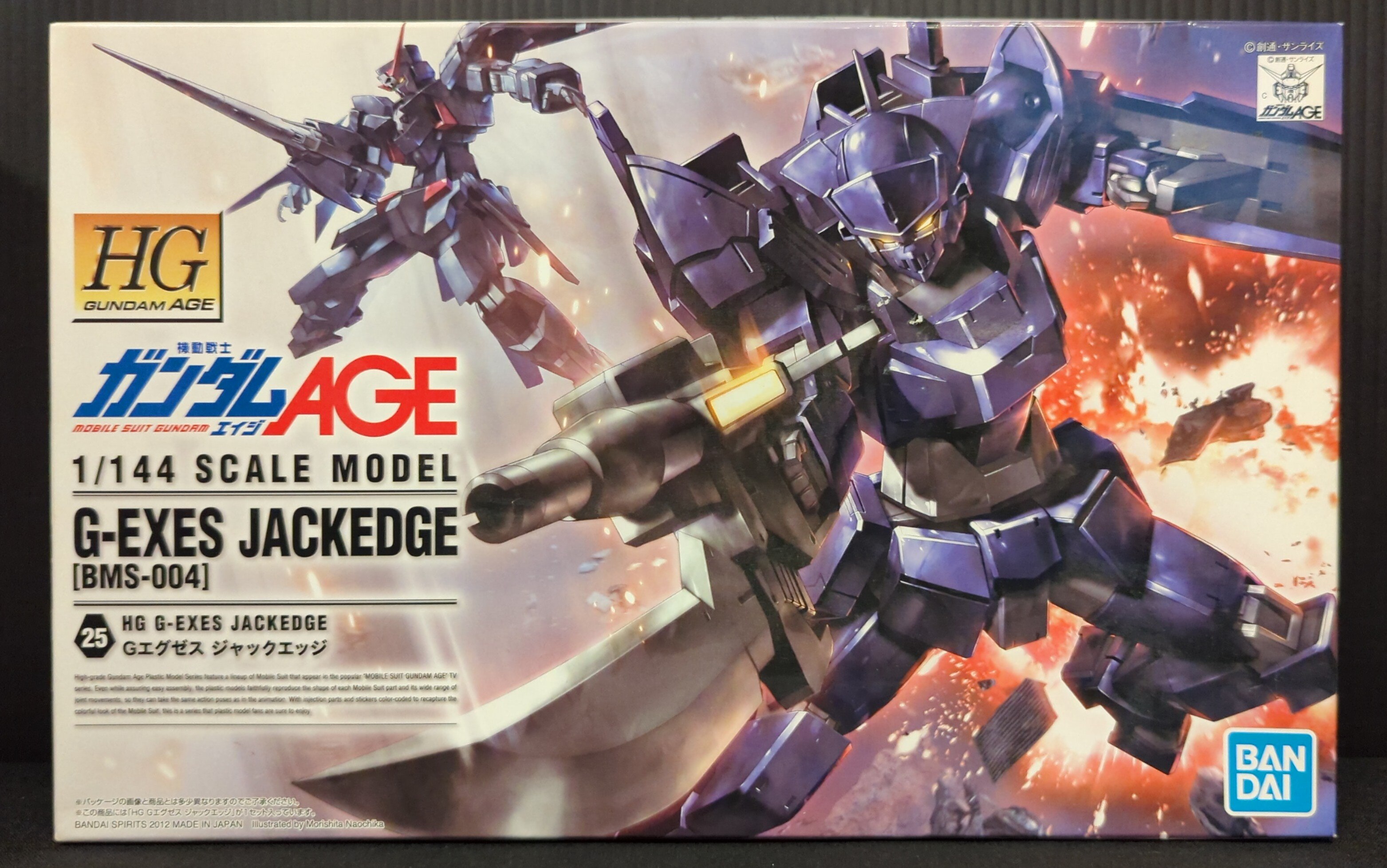 BANDAI SPIRITS HG GUNDAM AGE 1/144 バンダイスピリッツ版 Gエグゼス ジャックエッジ | まんだらけ Mandarake