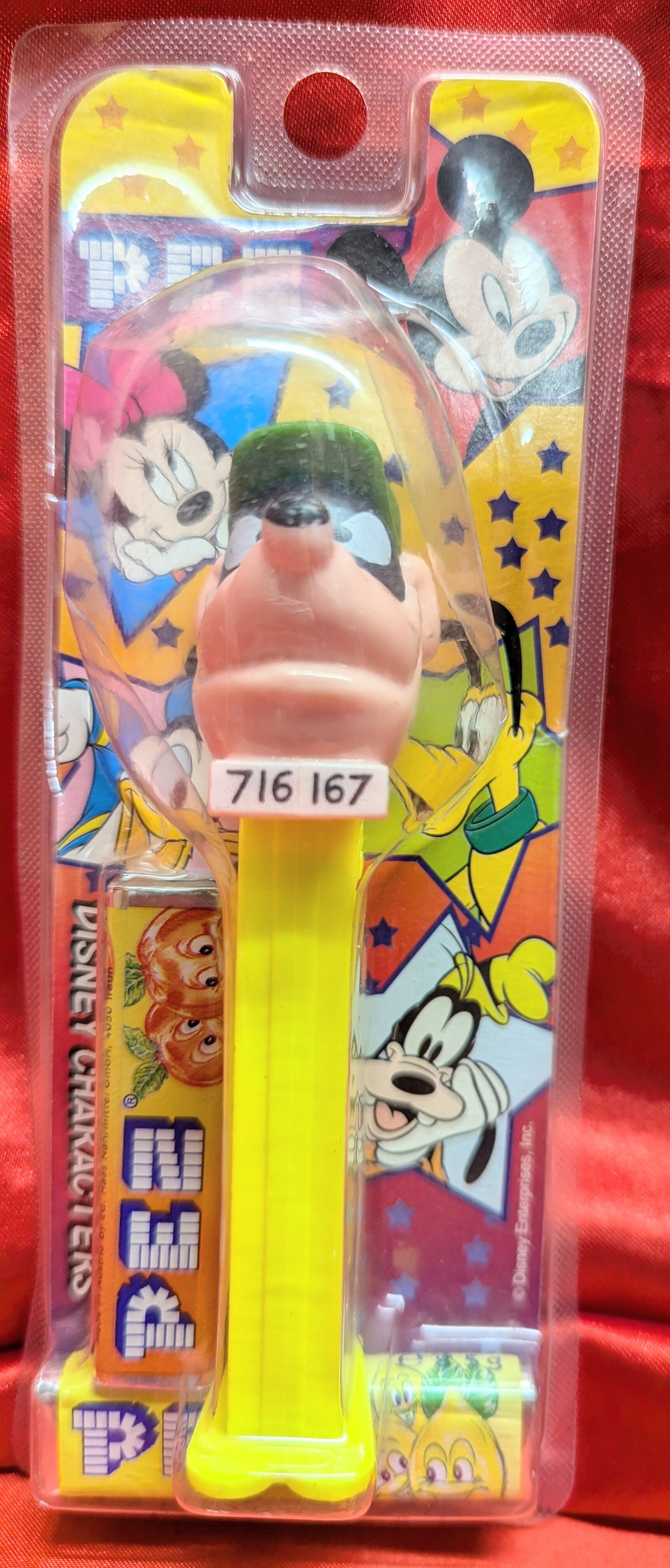 PEZ 厚足PEZ/ペッツ ブリスター ビーグル/森永ブリスター/総柄 ステム黄 | まんだらけ Mandarake