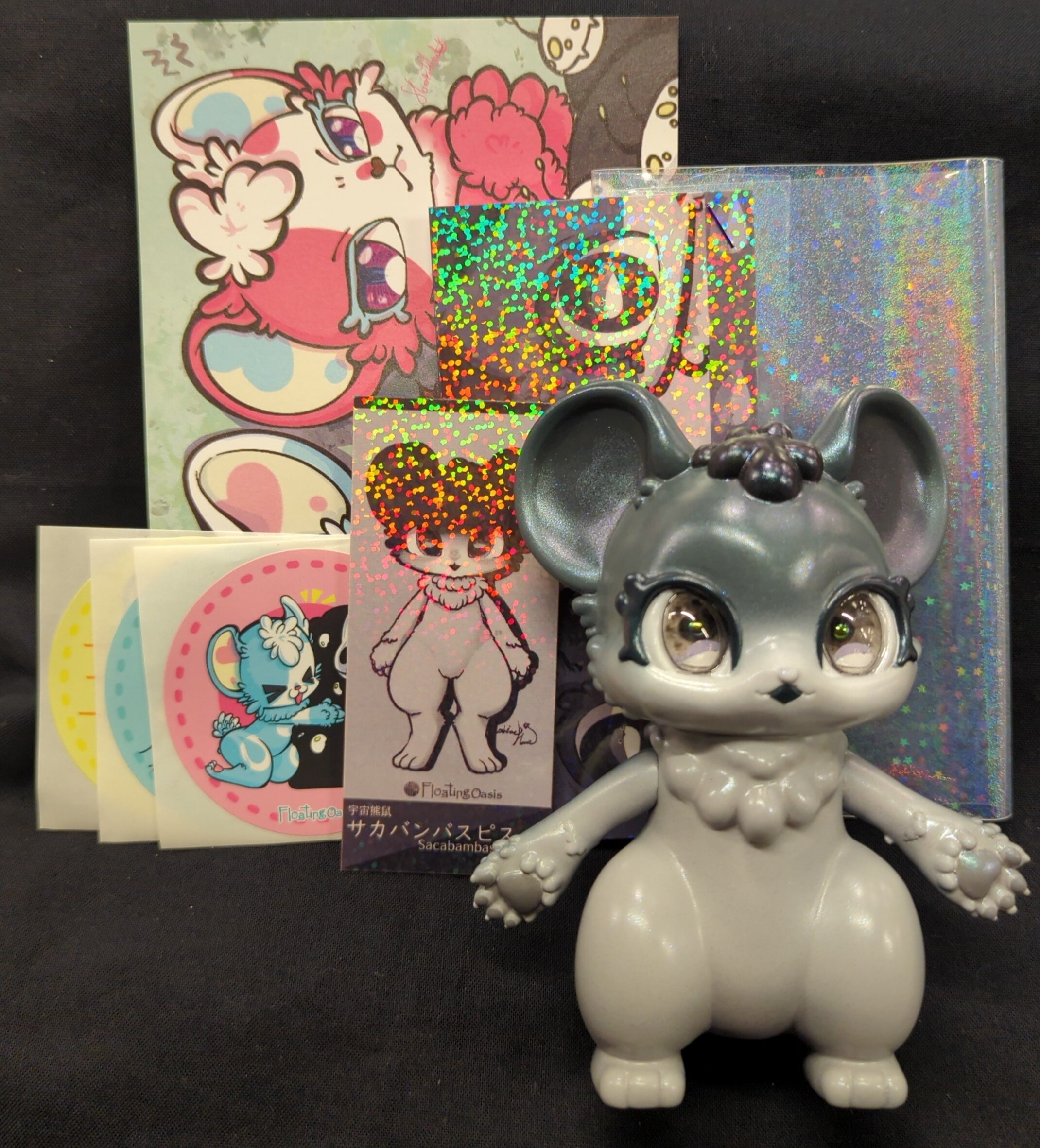 FloatingOasis クマネズミ グレー成型/パール塗装 | まんだらけ Mandarake