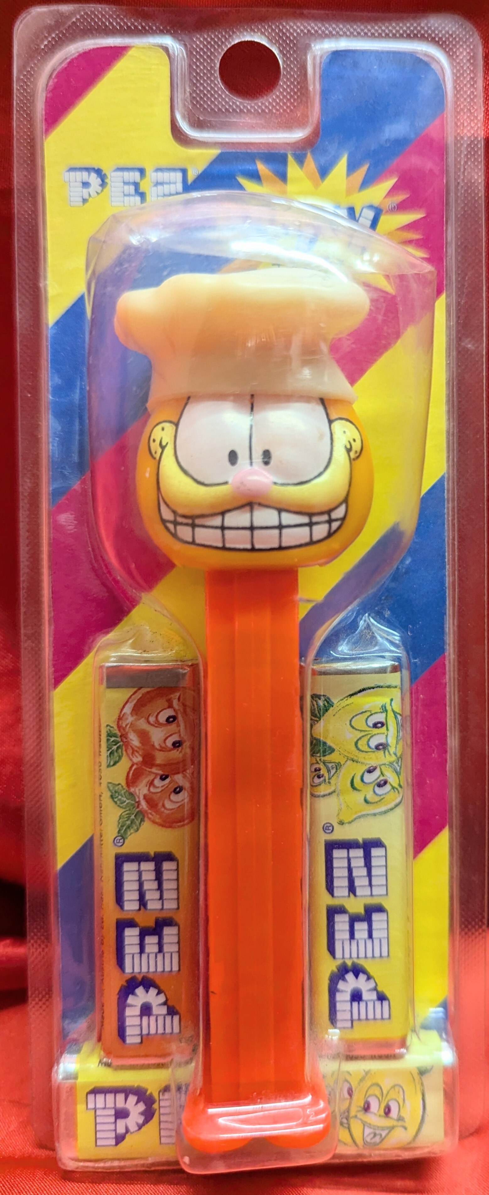PEZ PEZ/ペッツ 森永ブリスター ガーフィールドコック帽/森永ブリスター/三色斜め | まんだらけ Mandarake