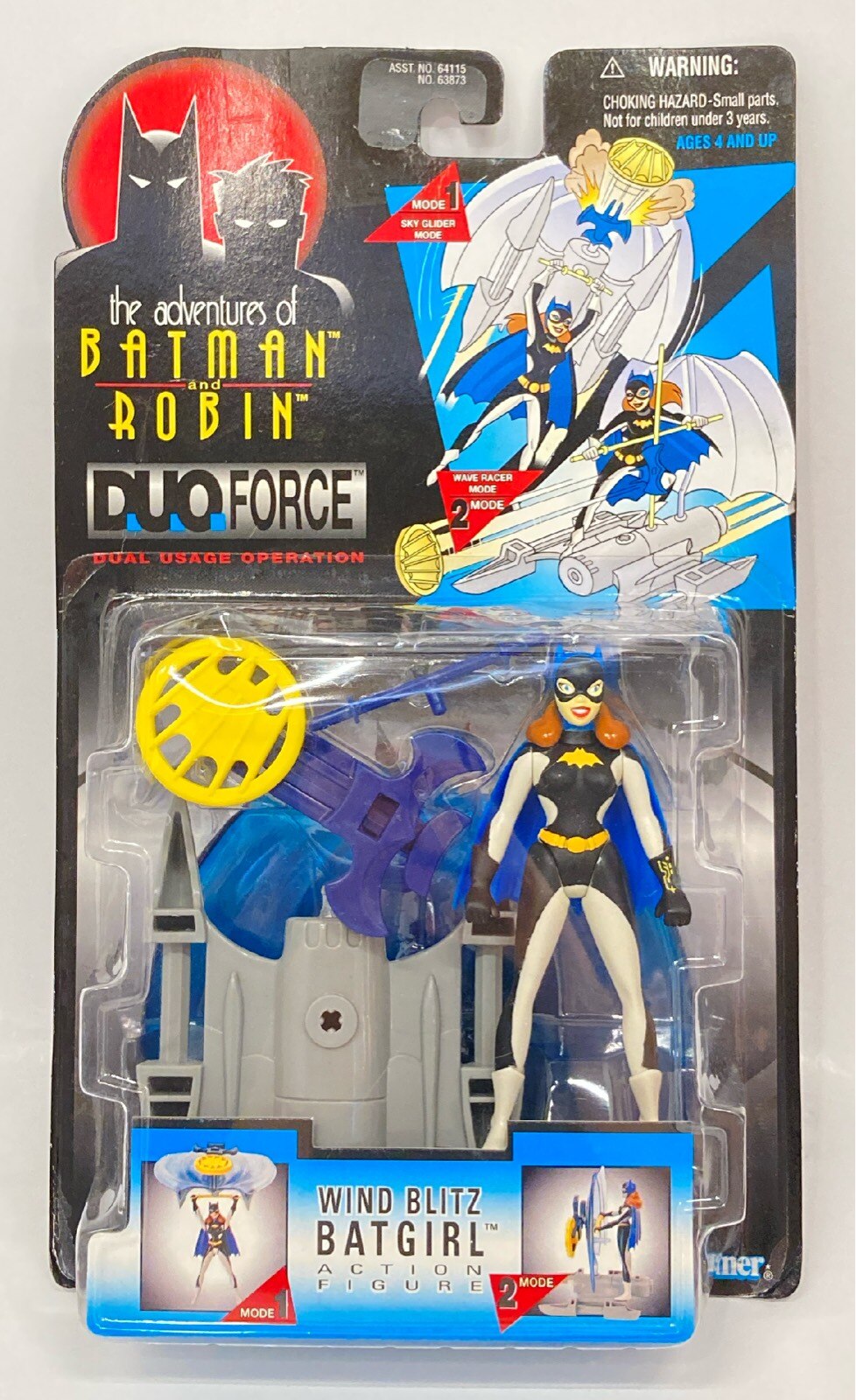 KENNER DUO FORCE / DUAL USAGE OPERATION WIND BLITZ BATGIRL 5インチ | まんだらけ Mandarake