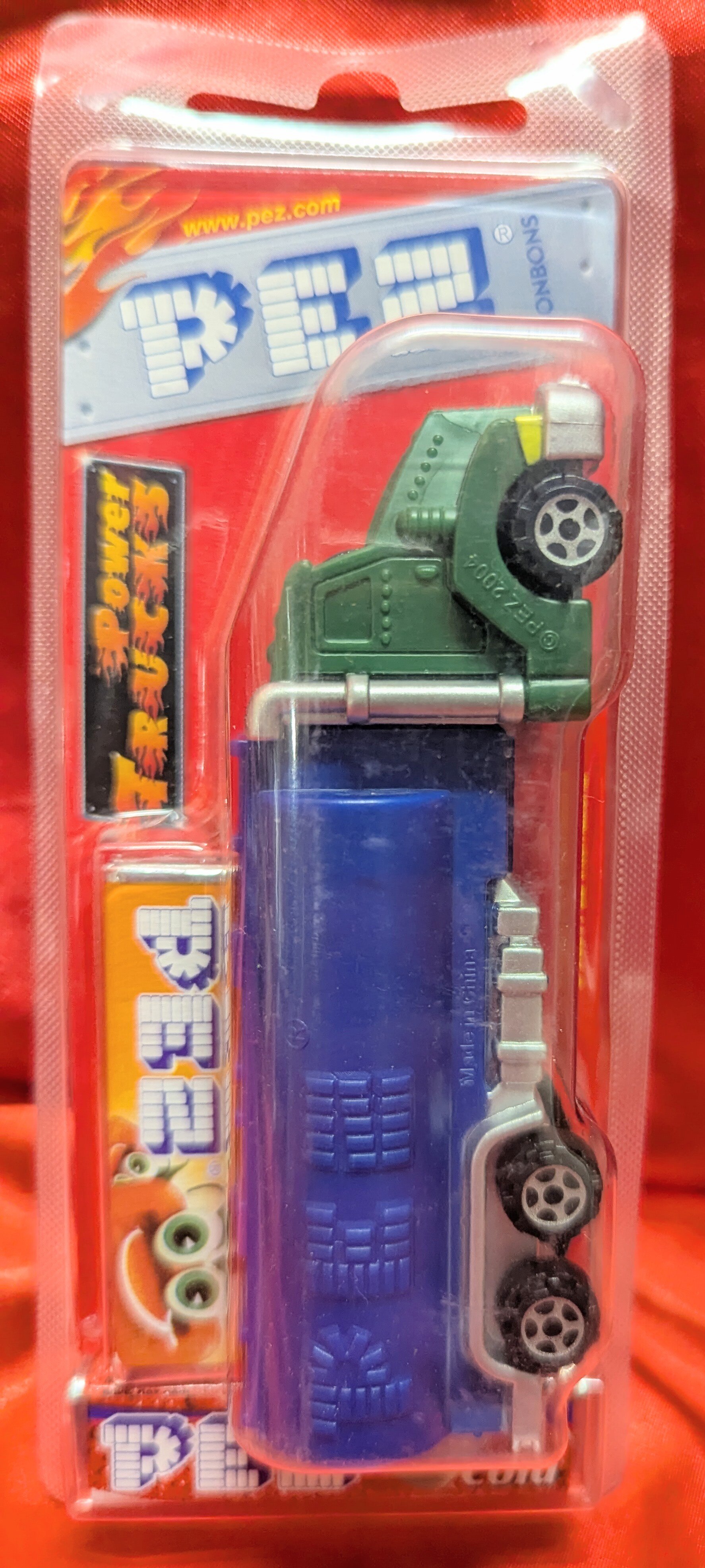 PEZ PEZペッツ/Power TRUCKS 森永ブリスター ヘッド緑/タンク/ステム青/足なし/森永ブリスター ステム青 | まんだらけ Mandarake