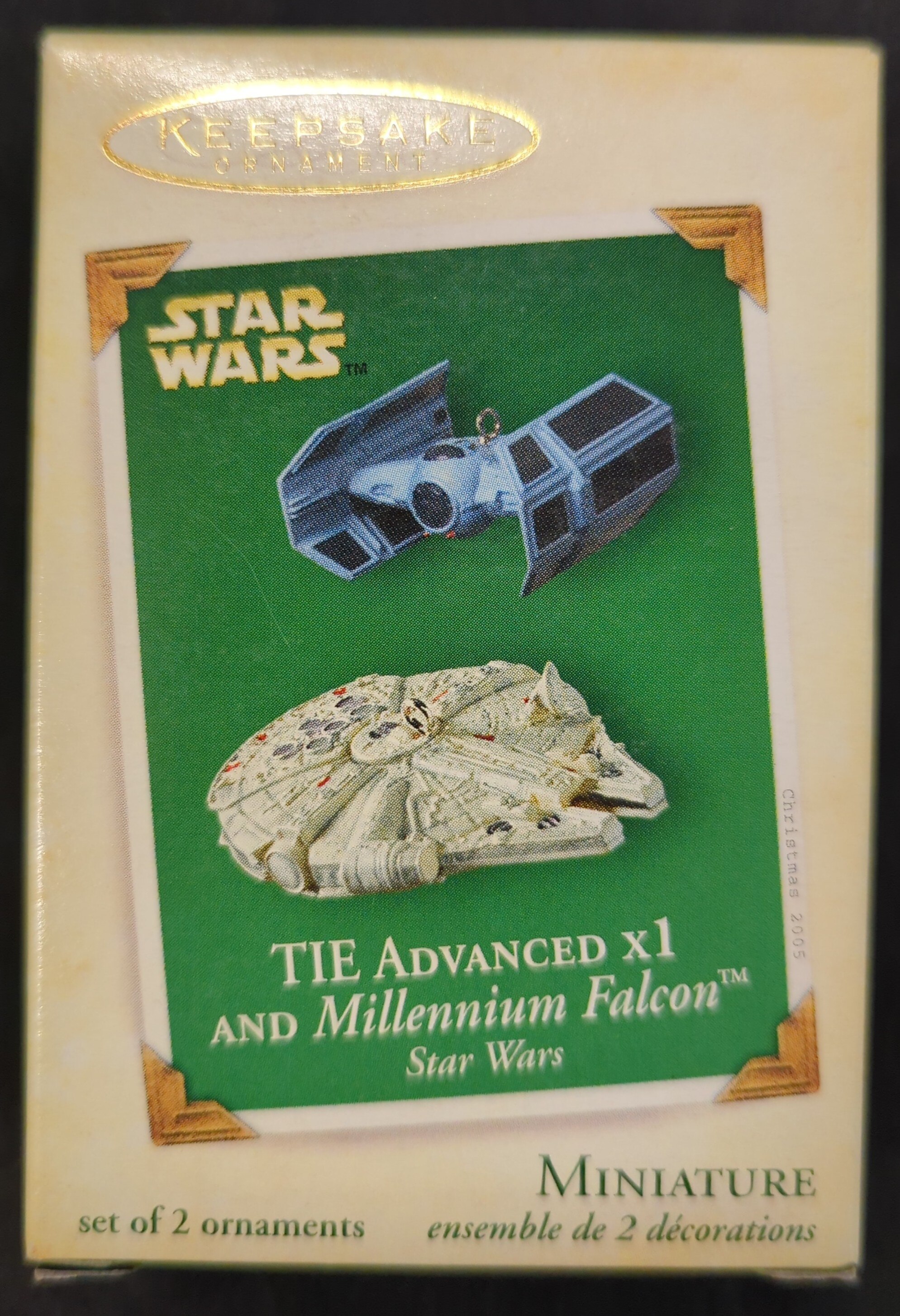 HALLMARK KEEPSAKE TIE ADVANCED AND MILLENNIUM FALCON | まんだらけ Mandarake