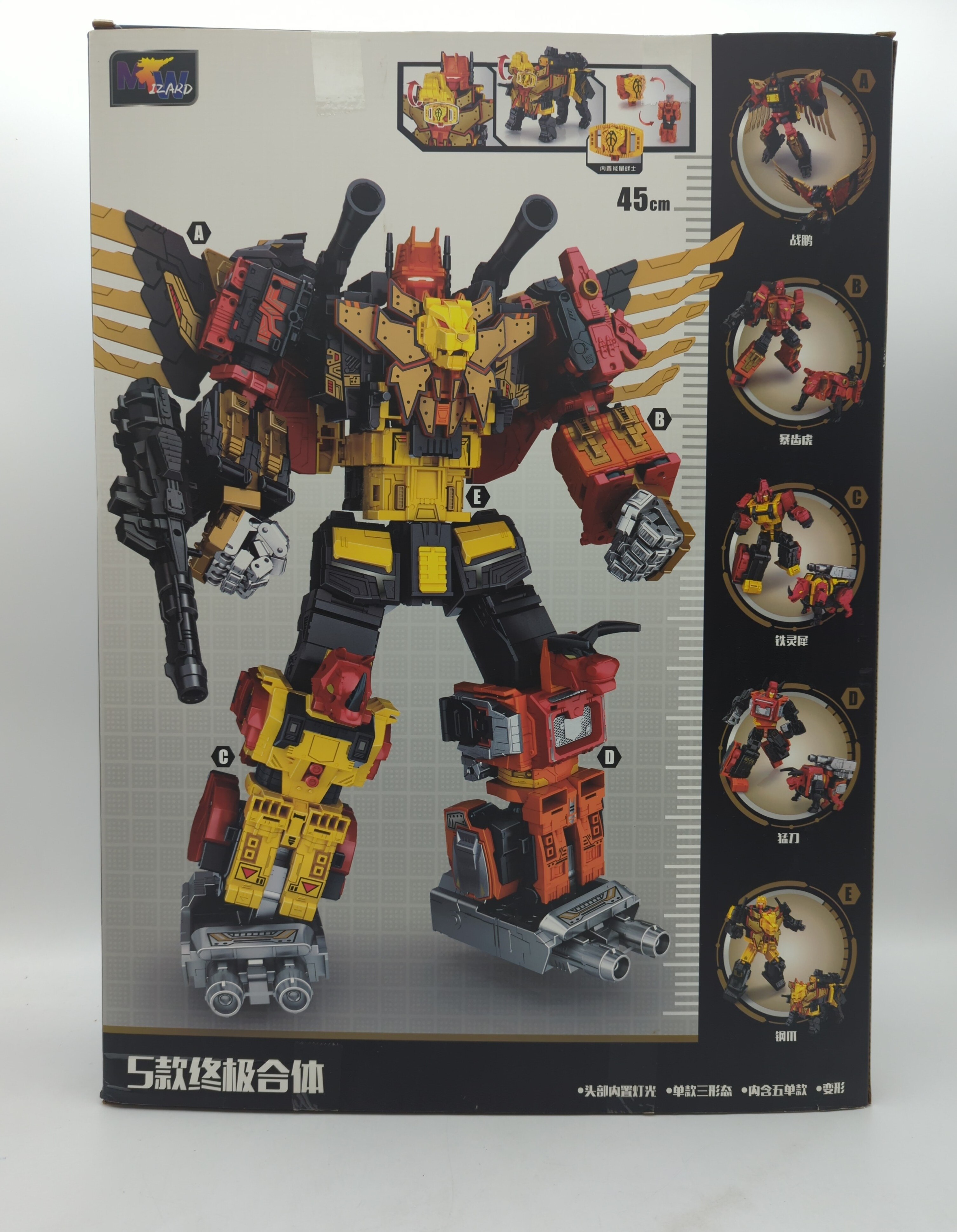 M WIZARD TF/SKY SOARER COMBINATION MODE 非正規トランスフォーマー 合体5種セット | まんだらけ Mandarake