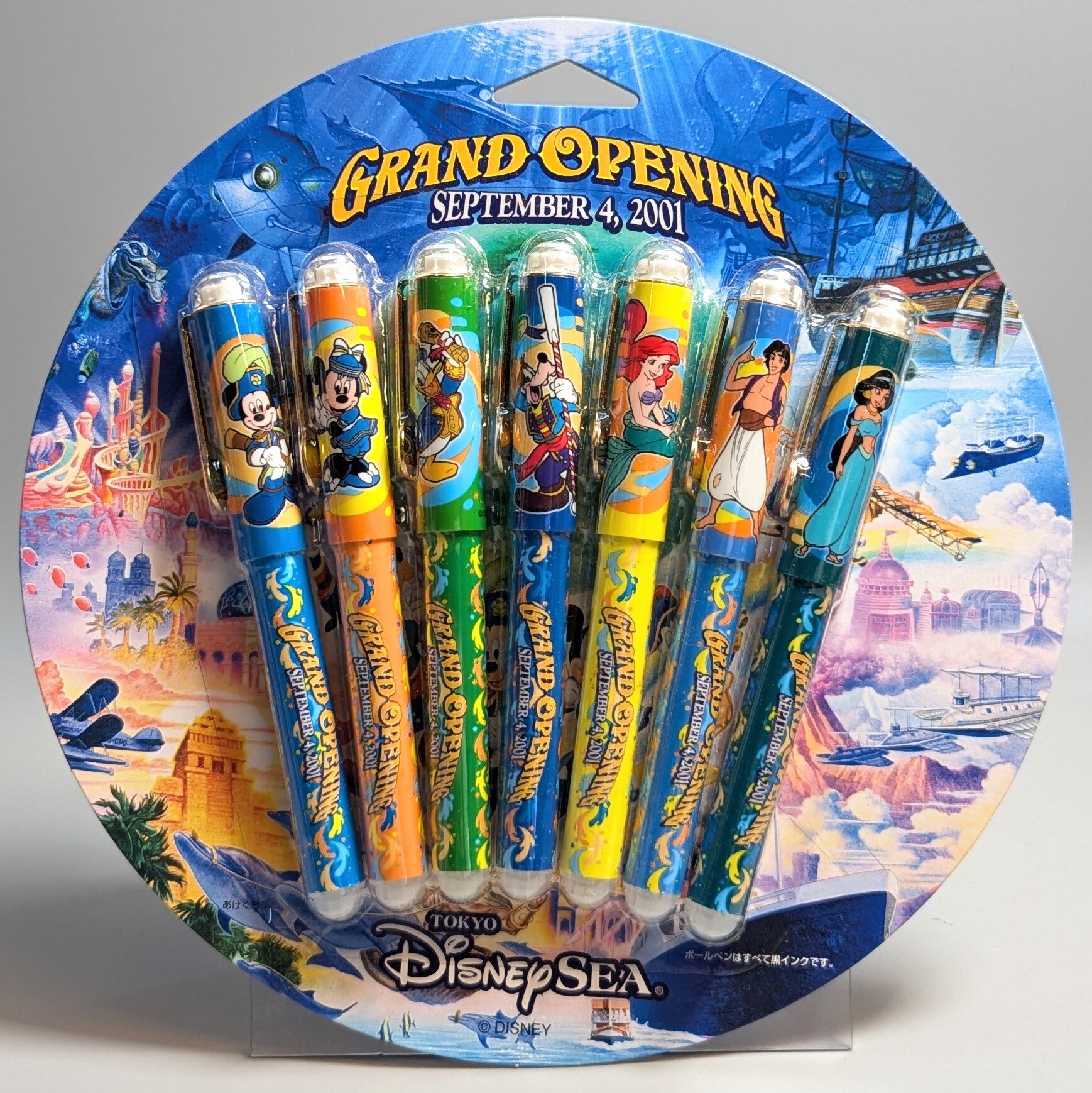 東京ディズニーシー ボールペンセット TOKYO DISNEY SEA GRAND OPENING | まんだらけ Mandarake