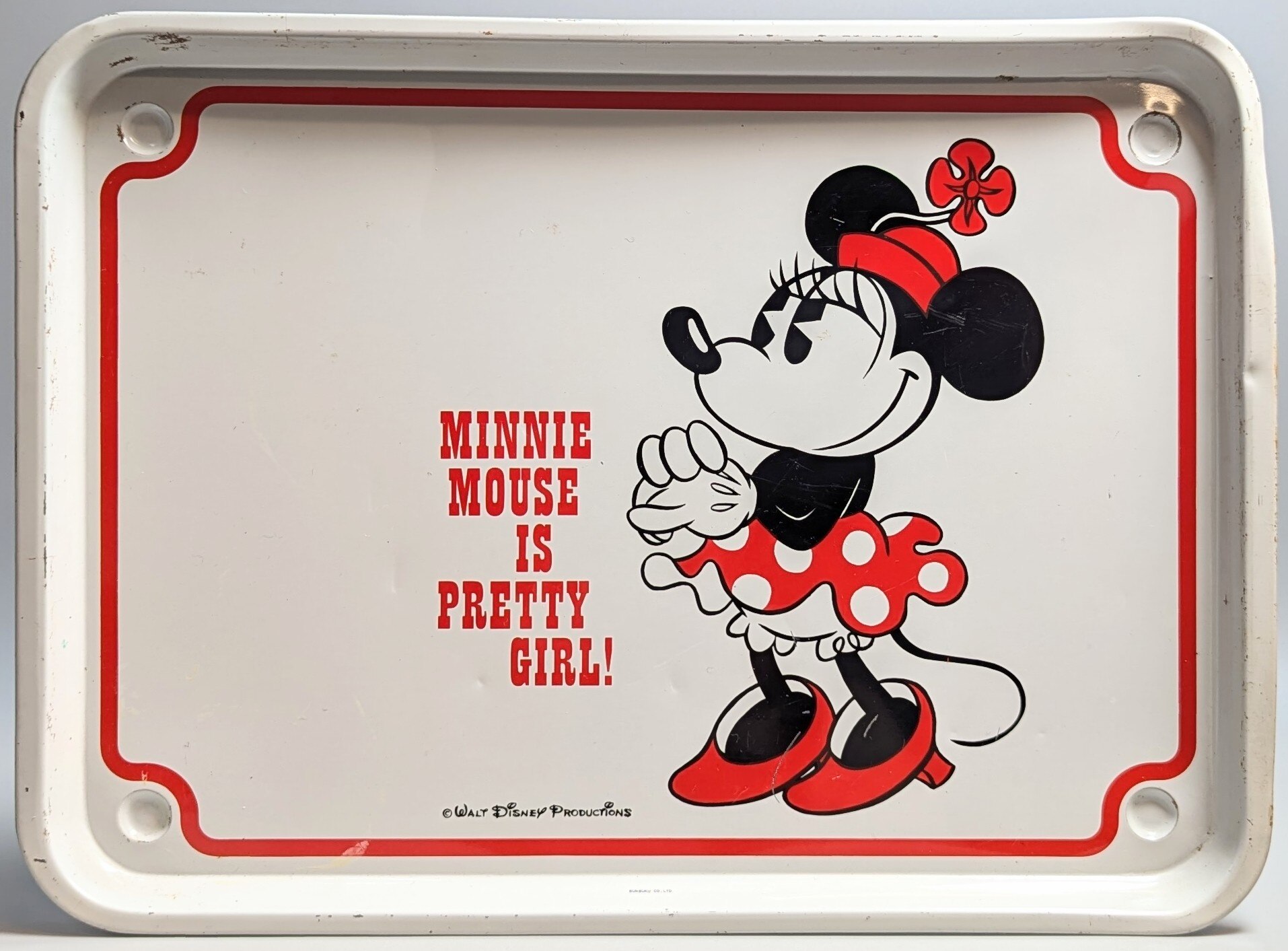 WALT DISNEY PRODUCTIONS トレー/ミニーマウス | まんだらけ Mandarake