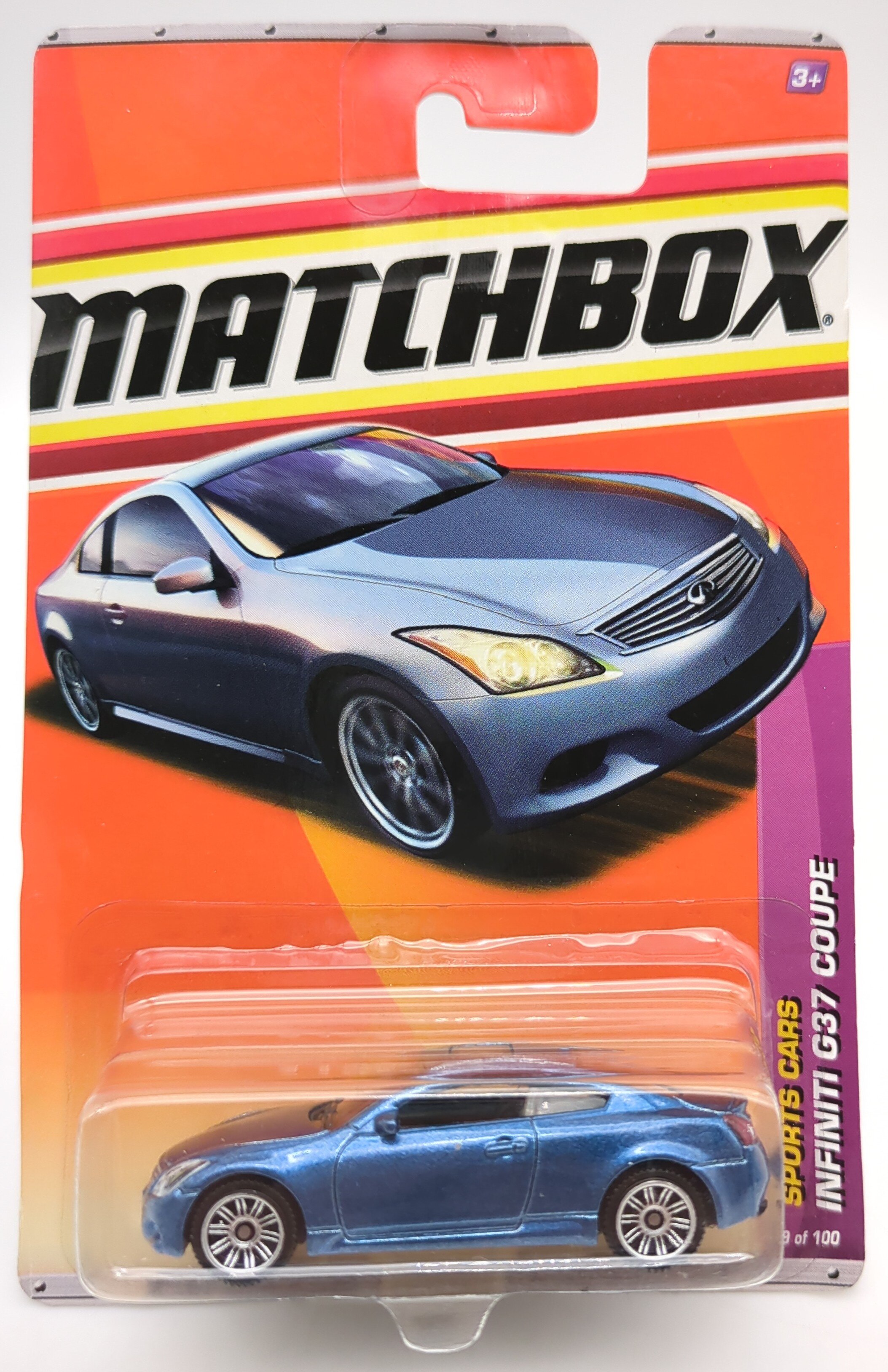 Mattel MATCHBOX SPORTS CARS V0273 INFINITI G37 COUPE Blue 9/100 | ありある ...