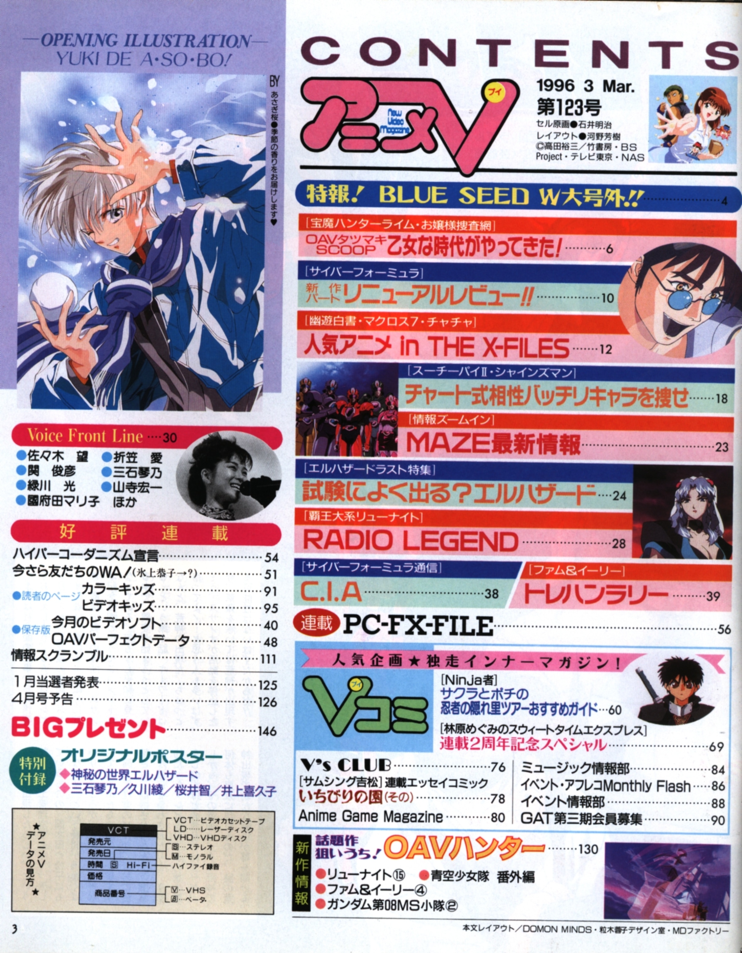 アニメV96/03 | まんだらけ Mandarake