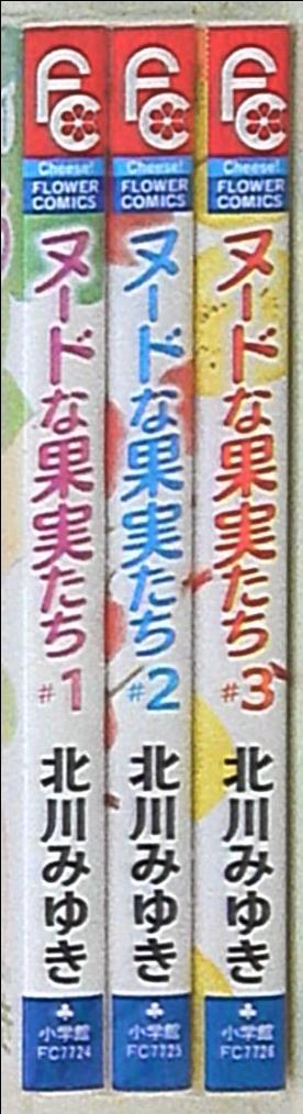 Shogakukan Flower Comics Cheese! Miyuki Kitagawa Fruits Complete 3 Volume Set | Mandarake Online ...