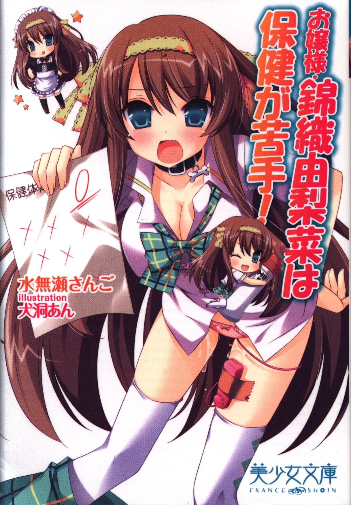 フランス書院 美少女文庫 水無瀬さんご お嬢様・錦織由梨菜は保健が苦手! | まんだらけ Mandarake