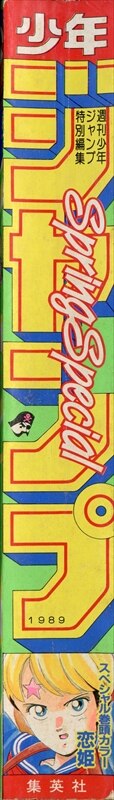 週刊少年ジャンプ特別編集 少年ジャンプ1989年(平成1年)SpringSpercial 89春/ろくでなしBLUESポスター | まんだらけ Mandarake