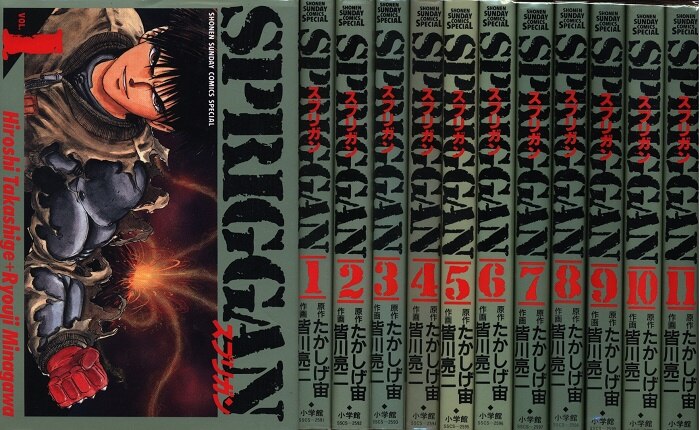 Ryoji Minagawa Split Gun Complete 11 Volume Set | MANDARAKE 在线商店