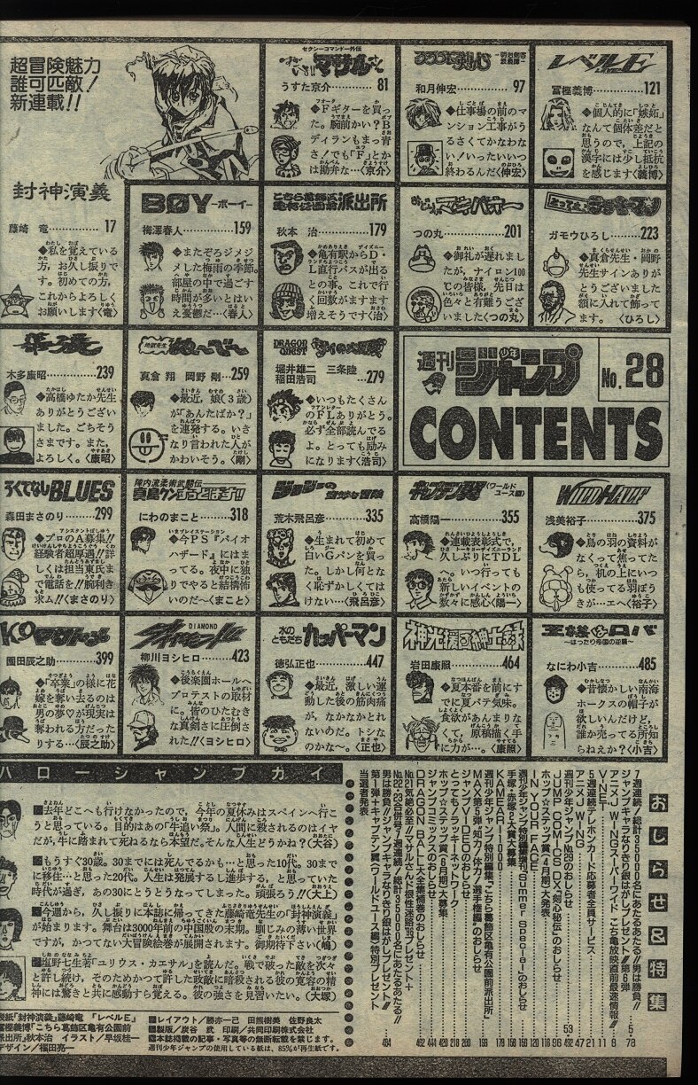 週刊少年ジャンプ 1996年(平成8年)28 | まんだらけ Mandarake