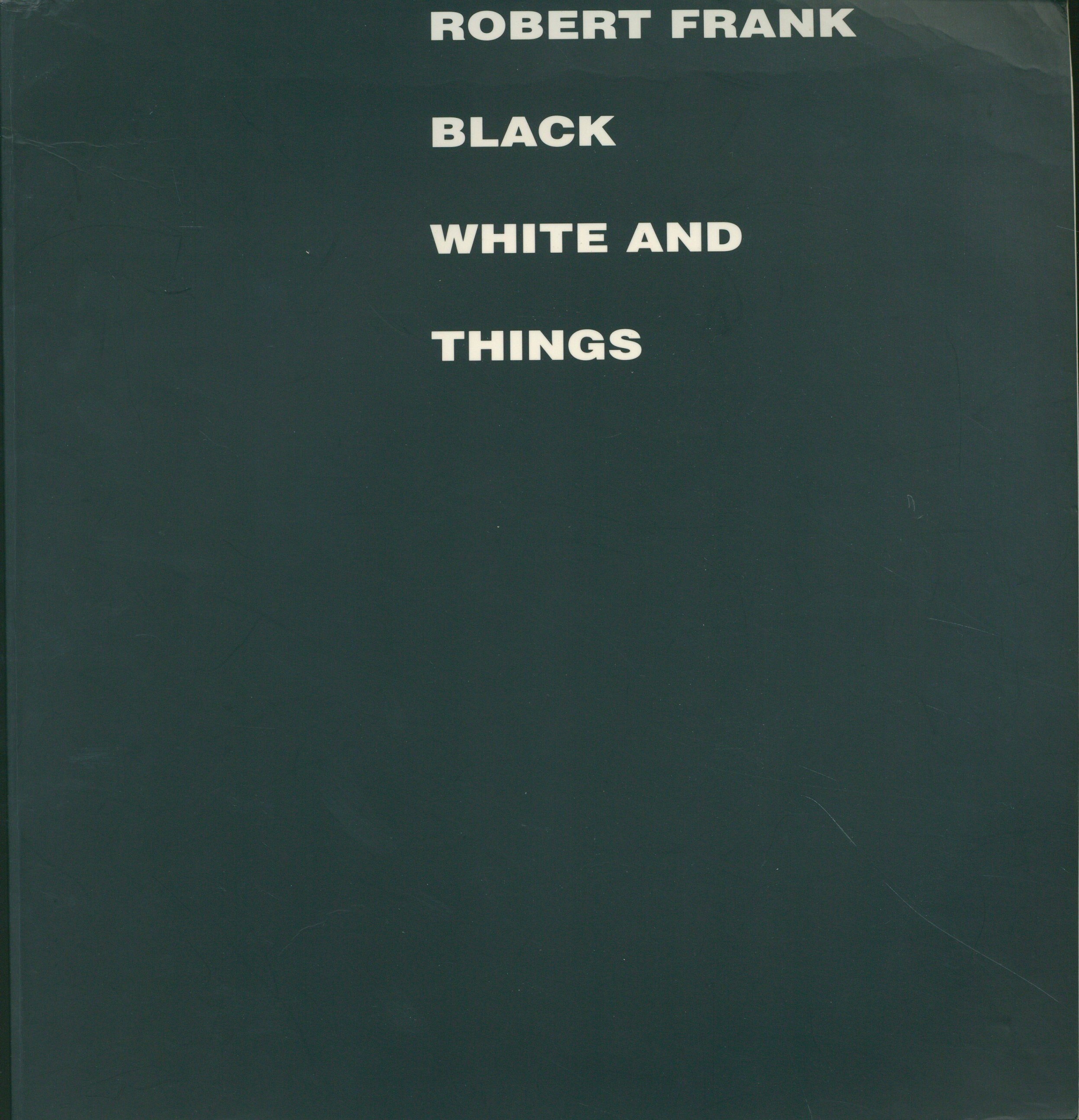 Robert Frank Black white and Things | まんだらけ Mandarake