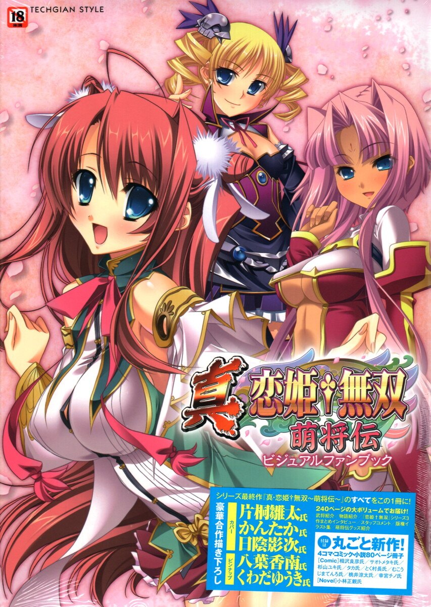 Enterbrain Shin Koihime † Musou Moeshouden Visual Fan Book with Comic Obi | Mandarake Online Shop