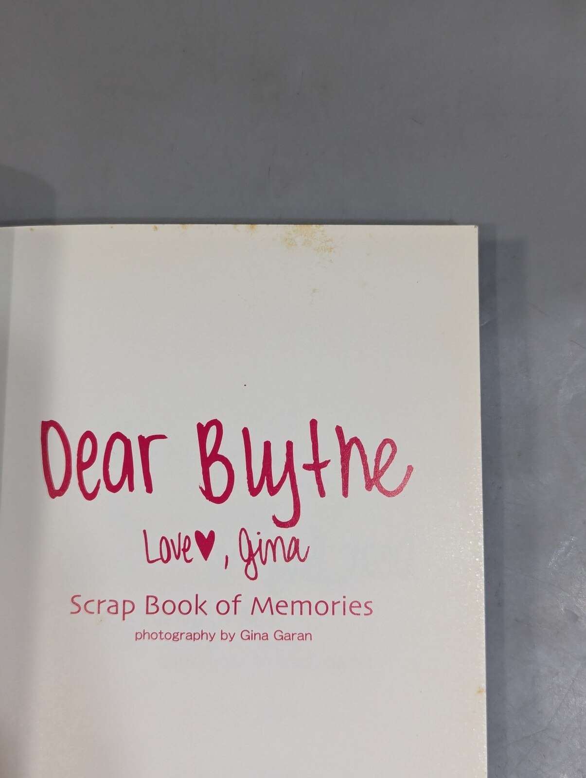 CWC BOOKS Dear Blythe 1 | まんだらけ Mandarake