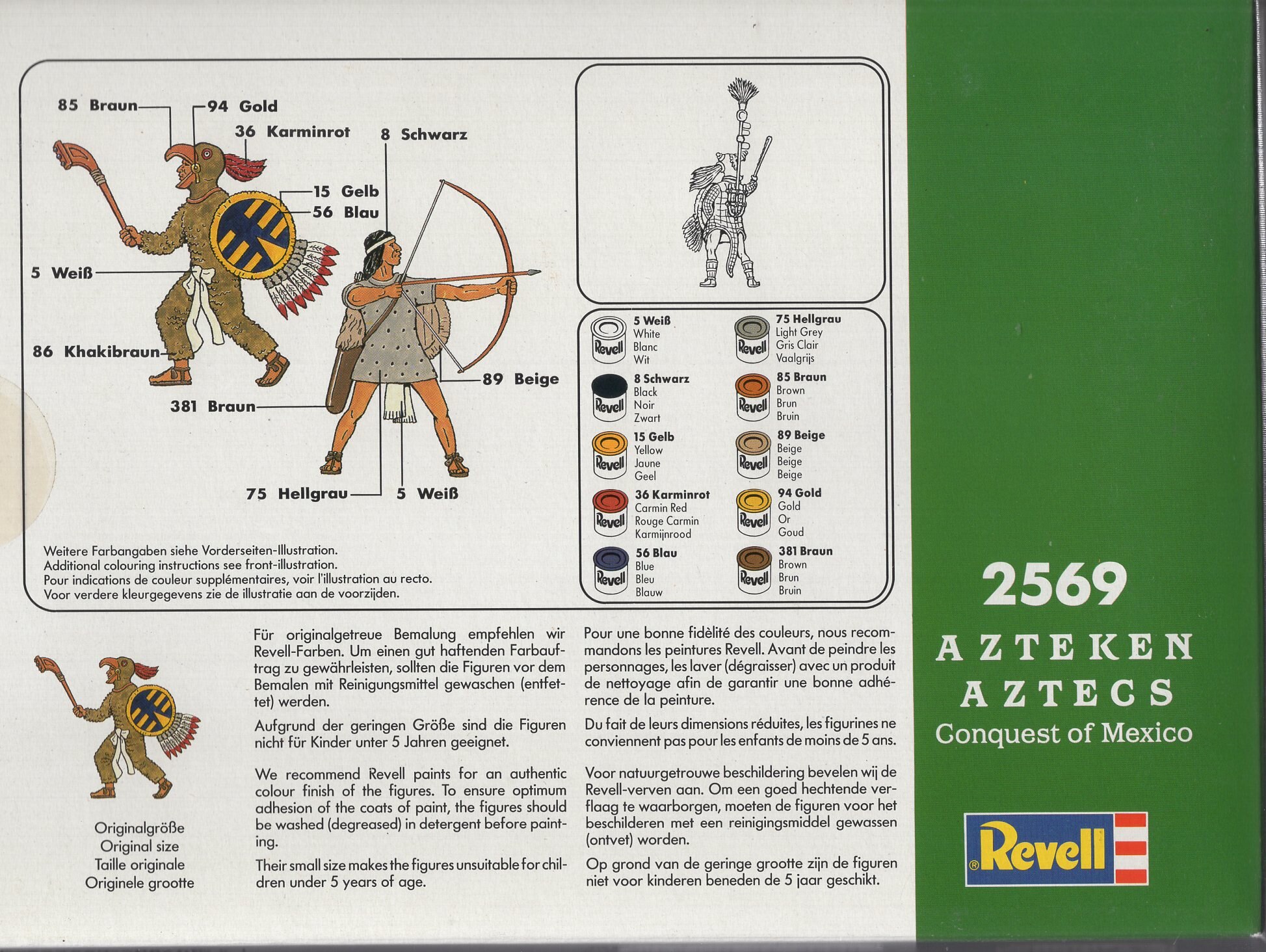 Revell AZTECS/Conquest of Mexico 2569 | まんだらけ Mandarake