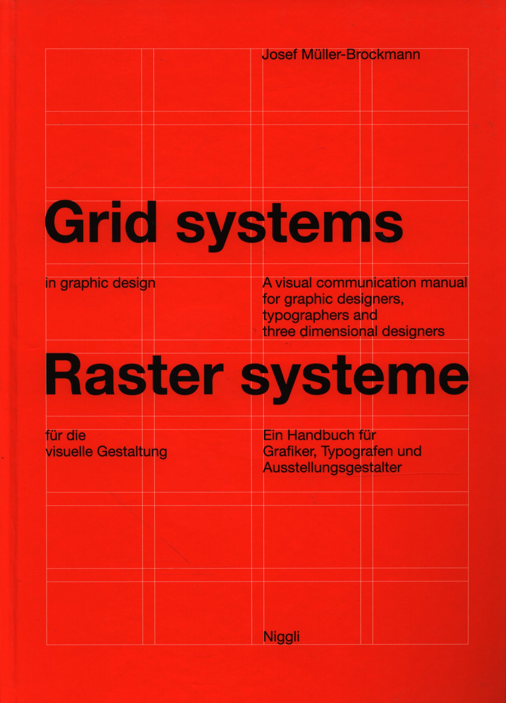 Josef Muller-Brockmann Grid systems in graphic design | まんだらけ Mandarake