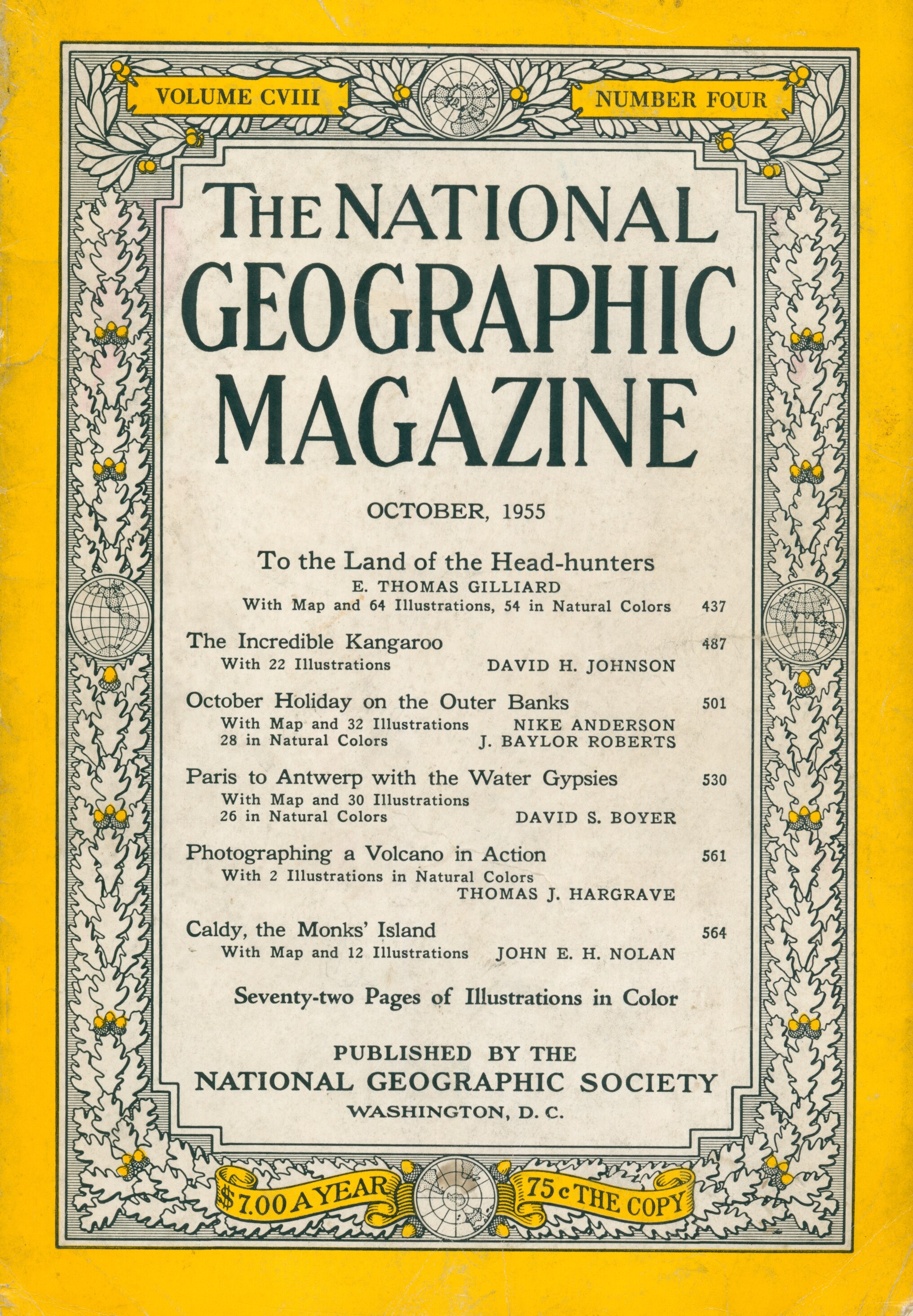National Geographic Magazine October 1955 | まんだらけ Mandarake