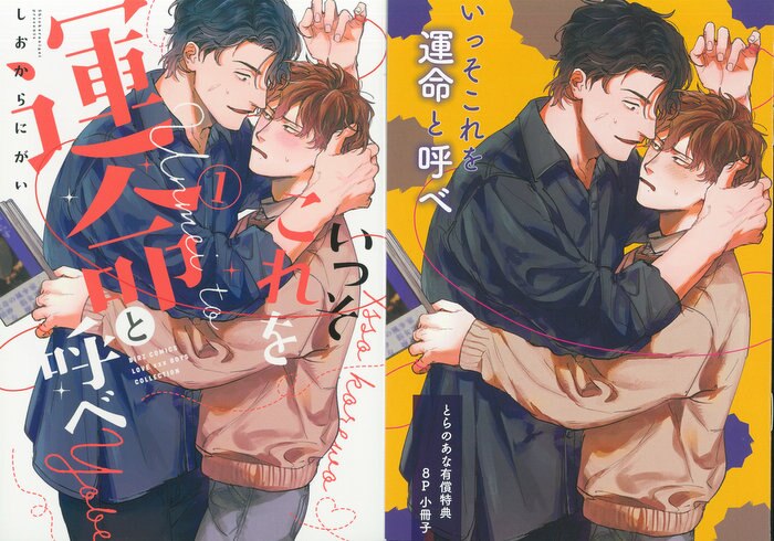 幻冬舎 ラブキスボーイズコレクション しおからにがい いっそこれを運命と呼べ とらのあな限定8P小冊子付 1 | まんだらけ Mandarake