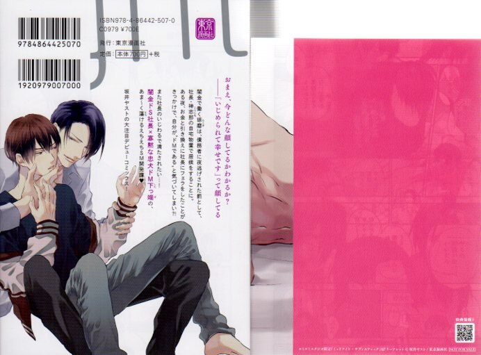 東京漫画社 NUUDE COMICS 坂井ヤスト ミッドナイト・サディスティック コミコミ限定4Pリーフレット付 | まんだらけ Mandarake
