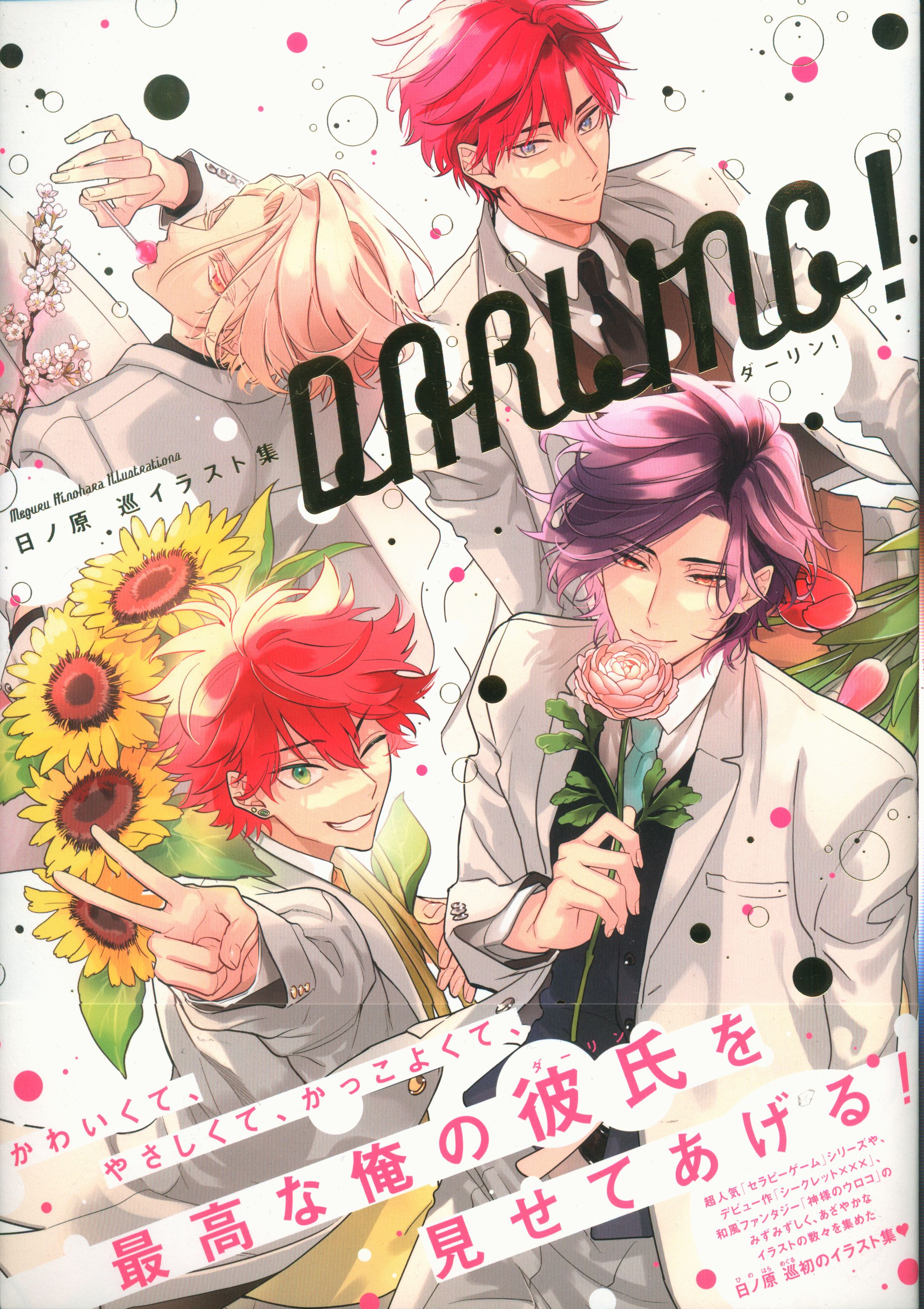 Shinshokan Hinohara Meguru Hinohara Meguru Illustration Collection DARLING! (With Obi ...