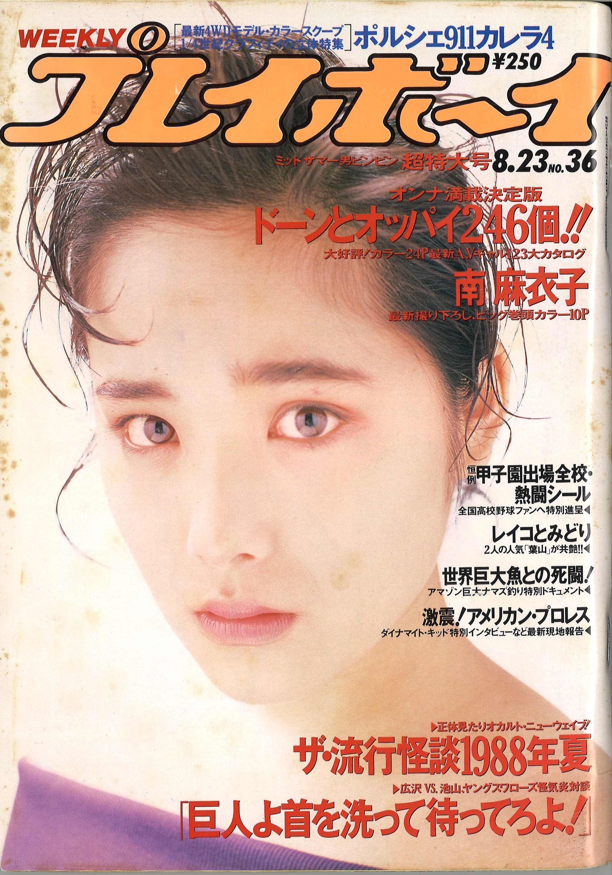 週刊プレイボーイ 1988年8月23日号 | まんだらけ Mandarake