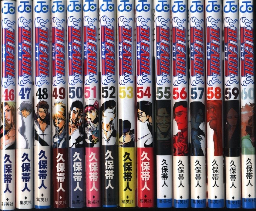 集英社 ジャンプコミックス 久保帯人 BLEACH 全74巻 セット | まんだらけ Mandarake