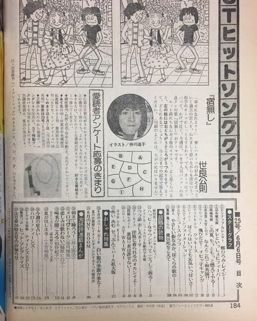 週刊セブンティーン 1978年6月13日号 | まんだらけ Mandarake