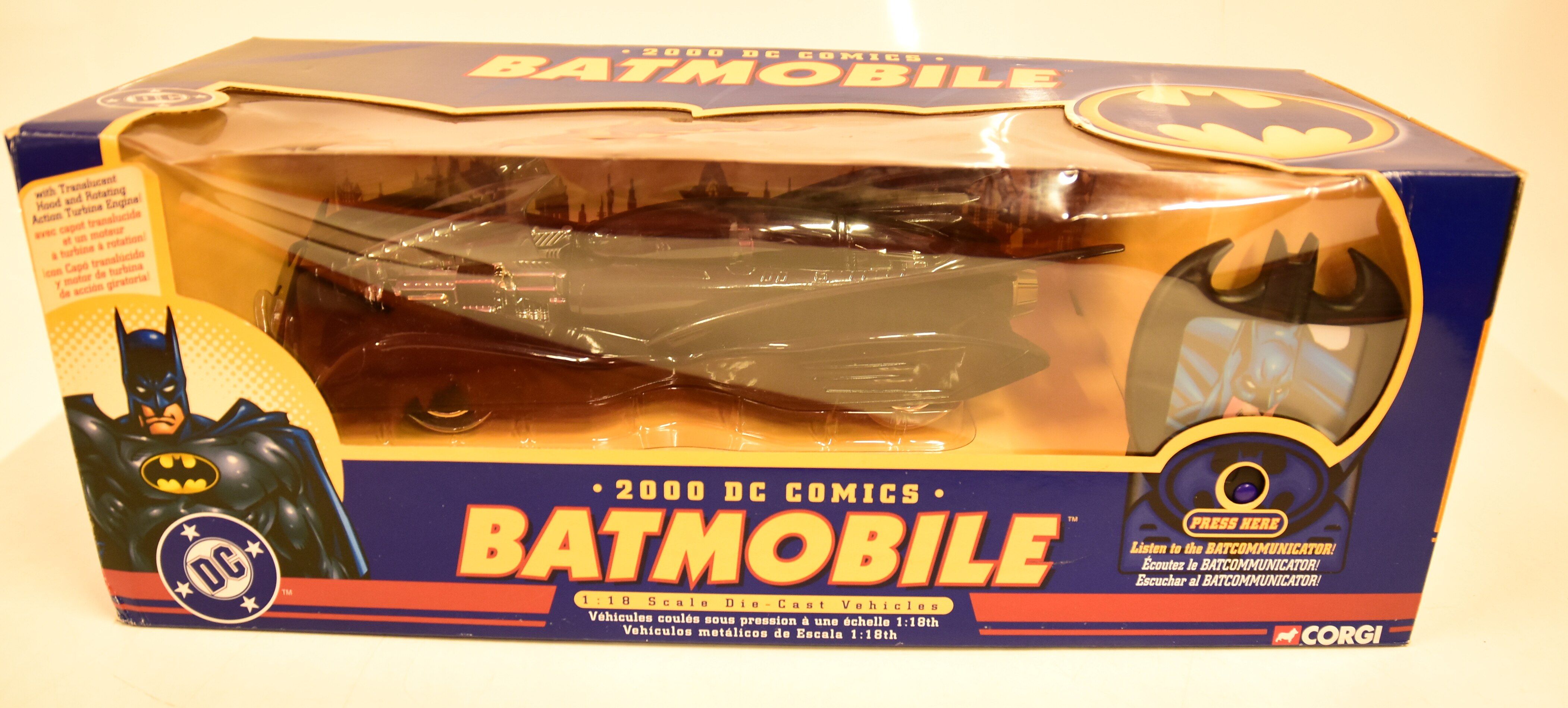 CORGI BATMAN BATMOBILE 2000 DC COMICSver/BATMAN 1/18 | まんだらけ Mandarake