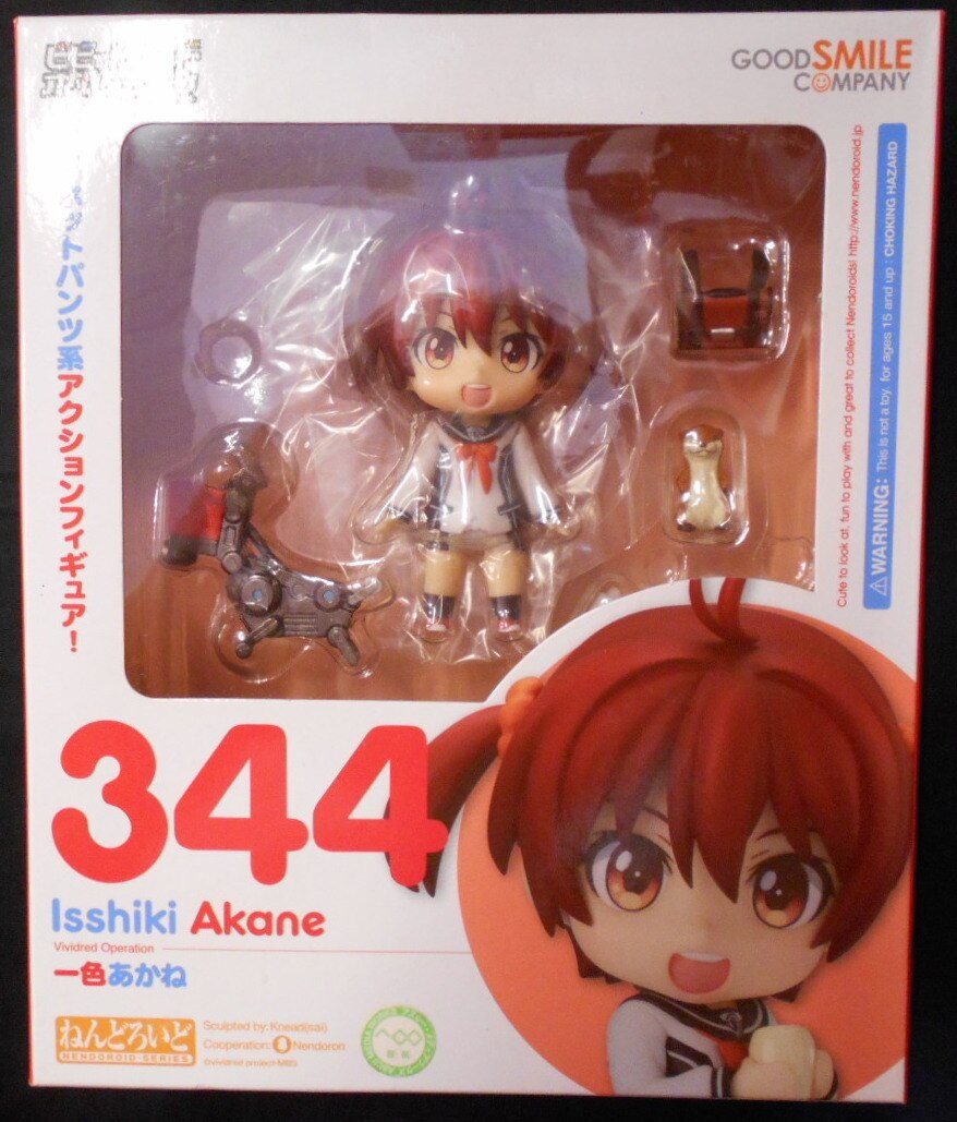 グッドスマイルカンパニー ねんどろいど ビビッドレッドオペレーション 【一色あかね 344/ISSHIKI AKANE】 | Mandarake Online Shop