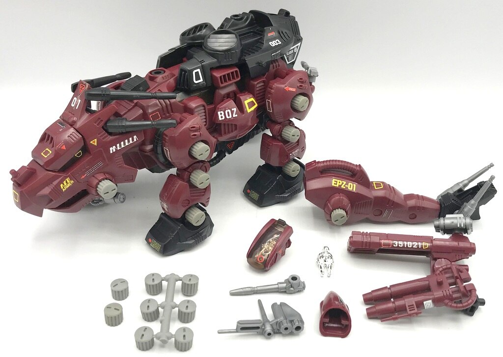Tomy Mecha Biological ZOIDS Zenebas Empire Red Horn EPZ001 | Mandarake Online Shop