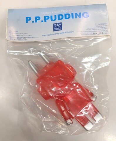 P.P.PUDDING なっちゃん (クリアレッド成型/金/銀) | まんだらけ Mandarake