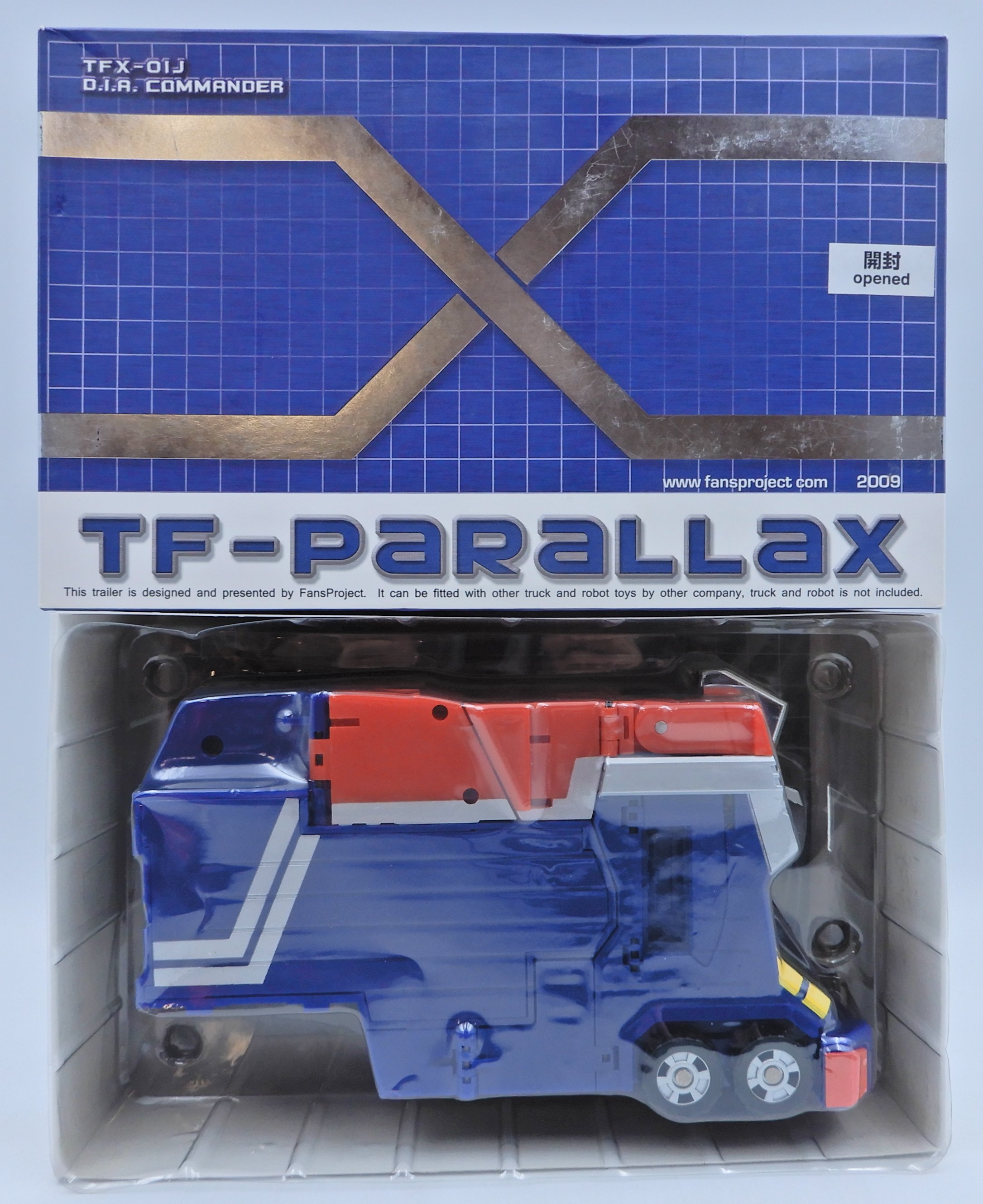 FansProject TF/PARALLAX D.I.A. COMMANDER TFX01J | まんだらけ Mandarake