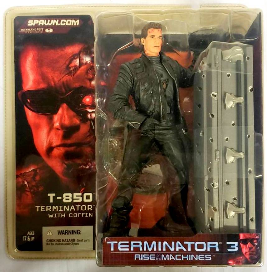 McFARLANE TOYS TERMINATOR 3 T-850 TERMINATOR WITH COFFIN / サングラス無 ...