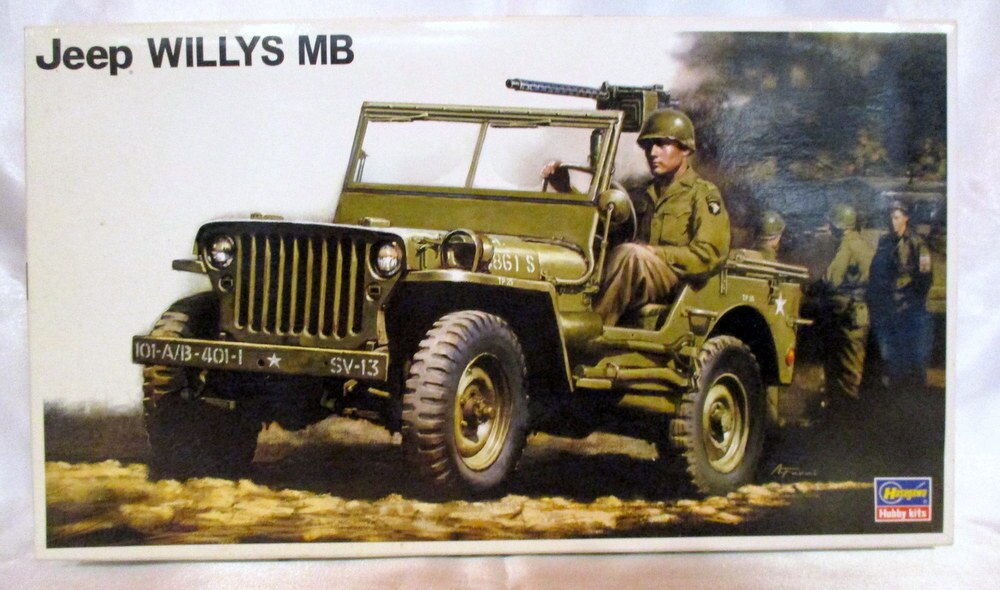 Hasegawa 1/24 scale Jeep WILLYS MB MV1 | MANDARAKE 在线商店